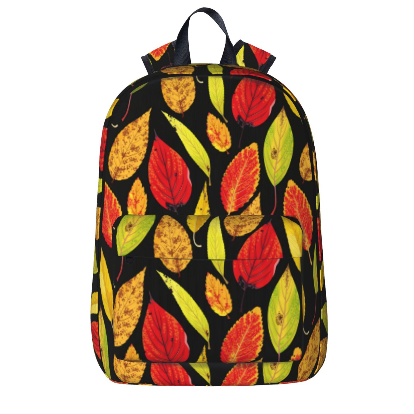 Ocsxa Autumn With Leaves Print School Backpack, Fits 15.6 Inch Laptop Bag, School Backpacks ...