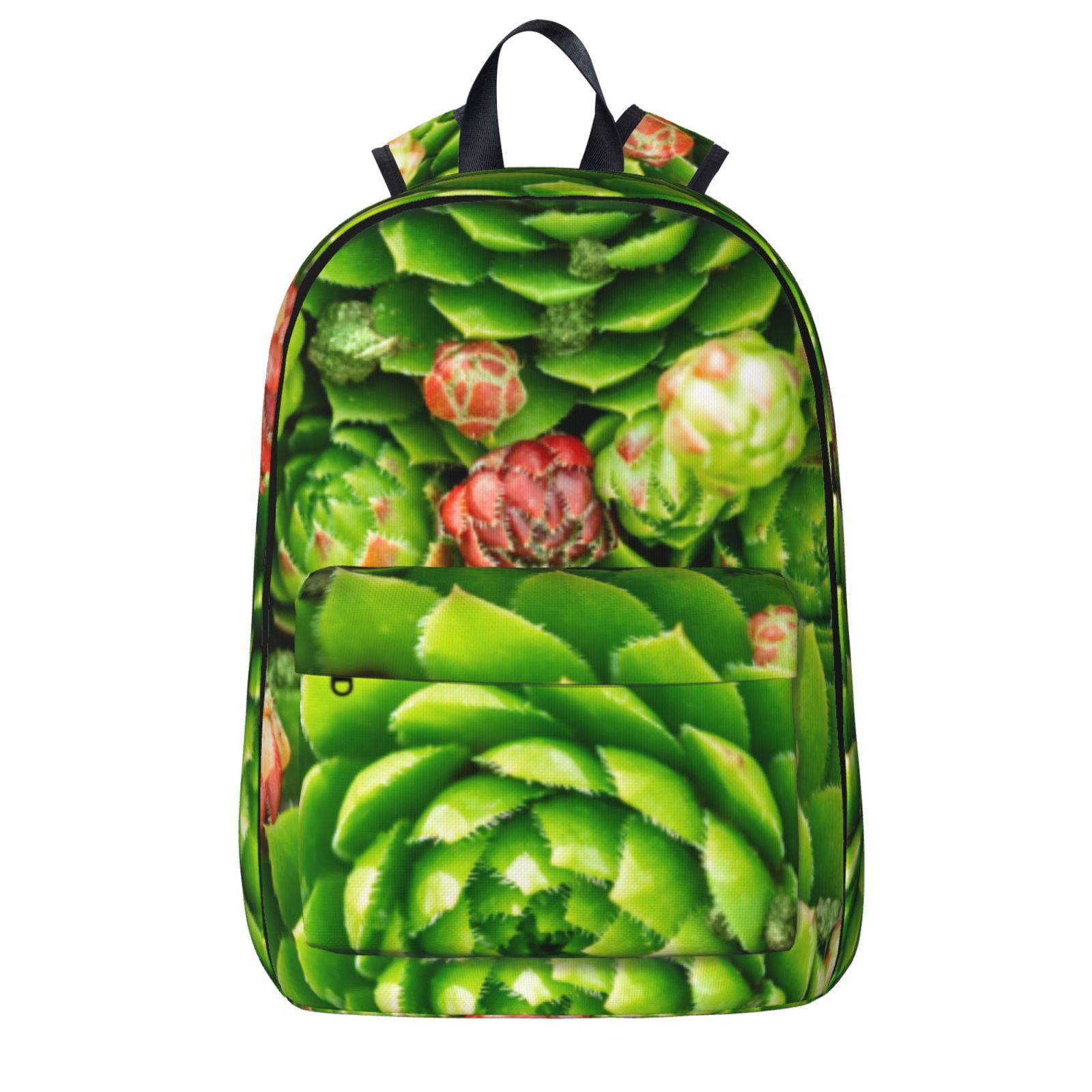 Ocsxa Cactus And Succulents Print School Backpack, Fits 15.6 Inch Laptop Bag, School Backpacks ...