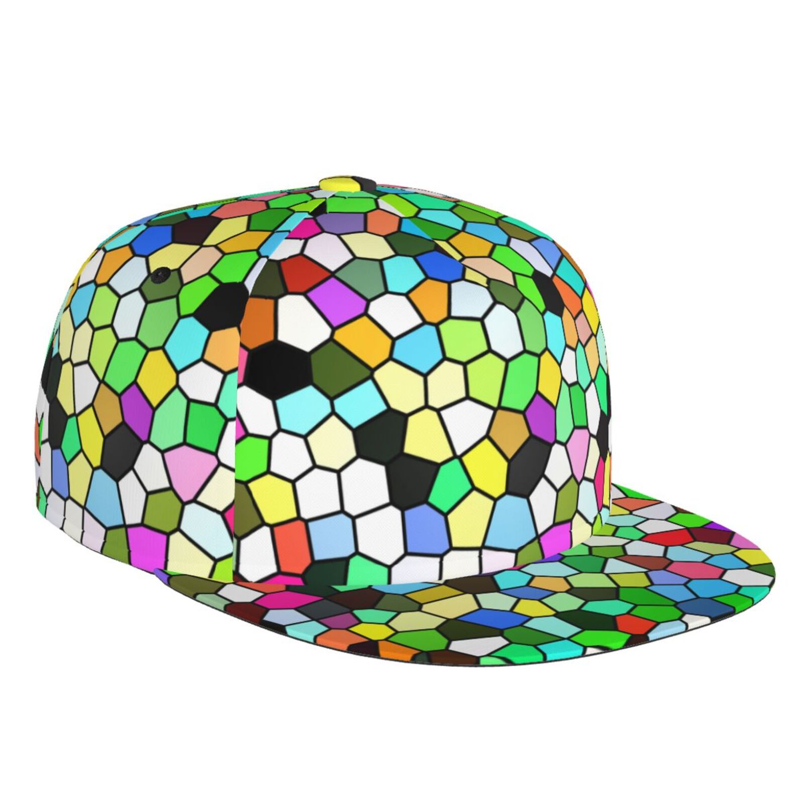 Ocsxa Colorful Tie Dye Stained Glass Men Women Adjustable Baseball Cap ...