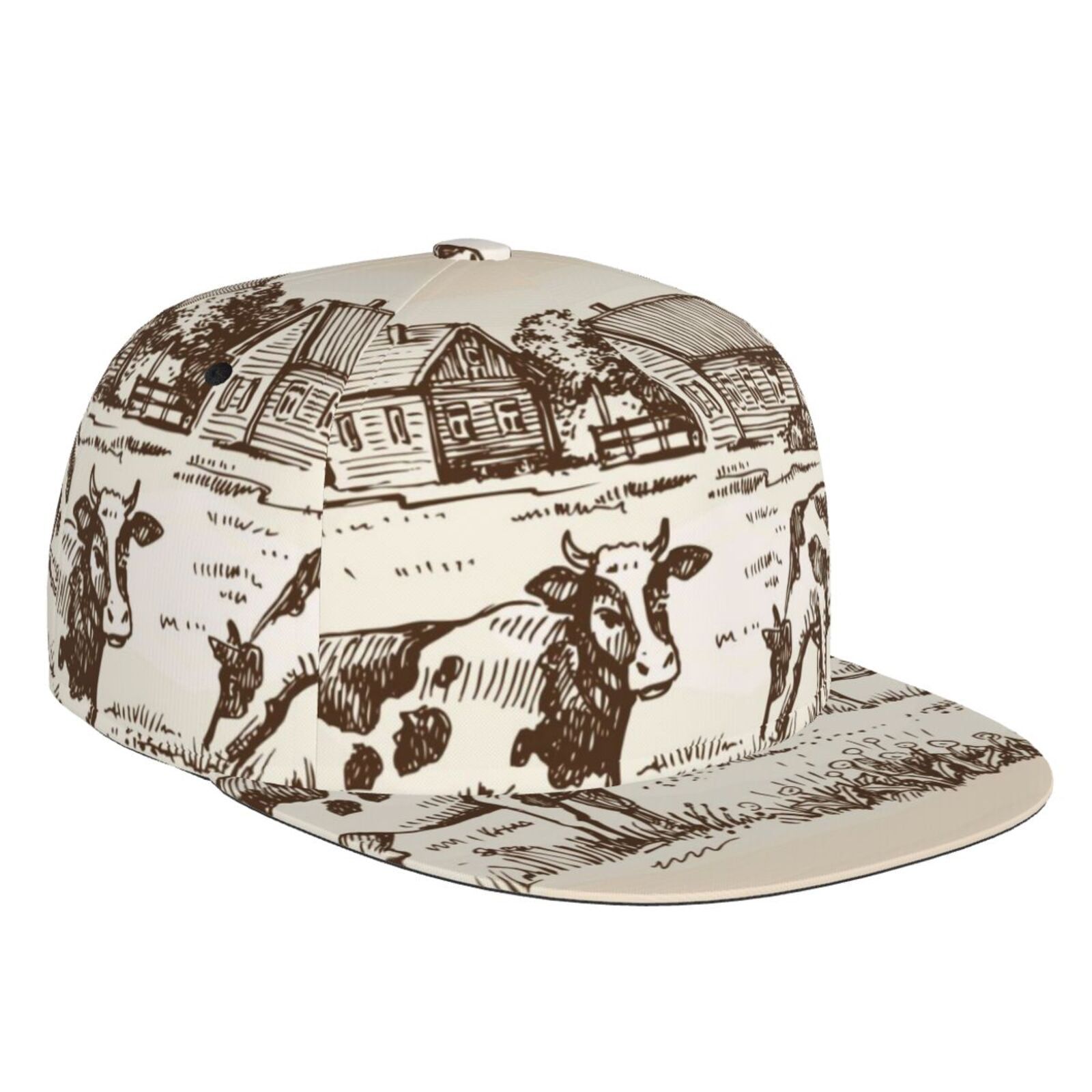 Ocsxa Cows On The Farm Men Women Adjustable Baseball Cap Performance ...