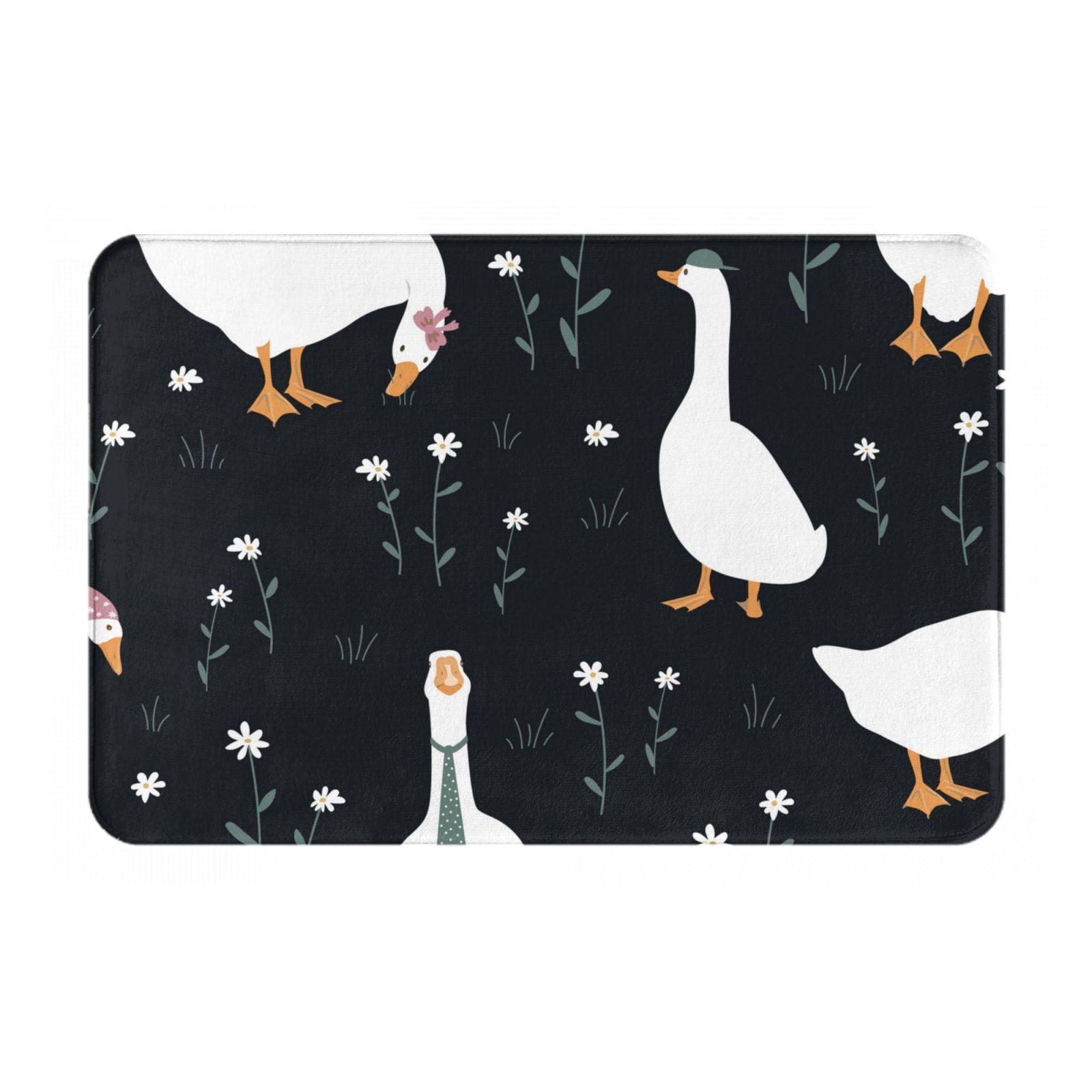 Ocsxa Fashionable Goose Door Mat 16"X24", Indoor/Outdoor Mat, Front ...