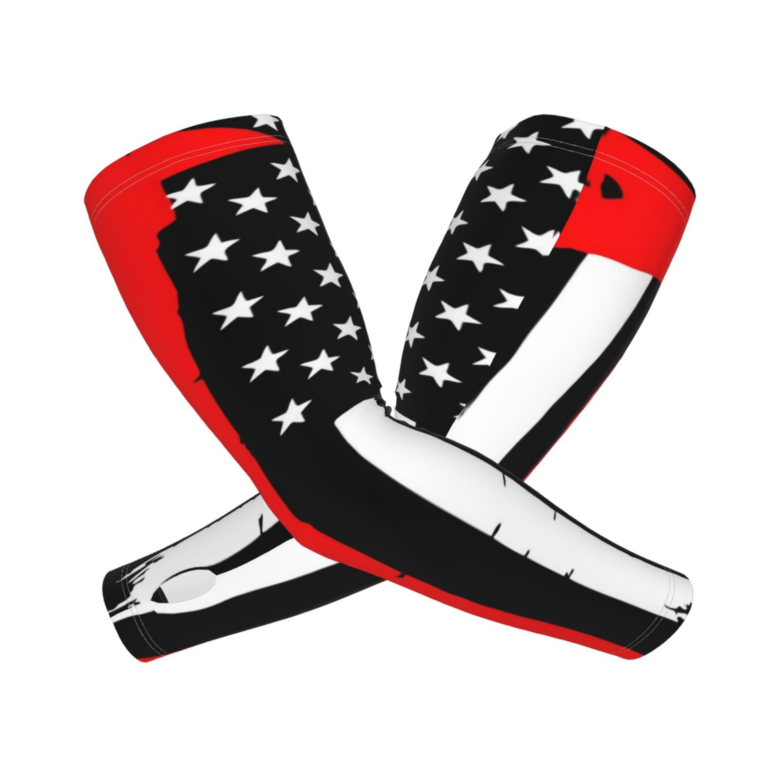 Ocsxa Firefighters USA Flag Black And White Flag Print Unisex UV Sun ...
