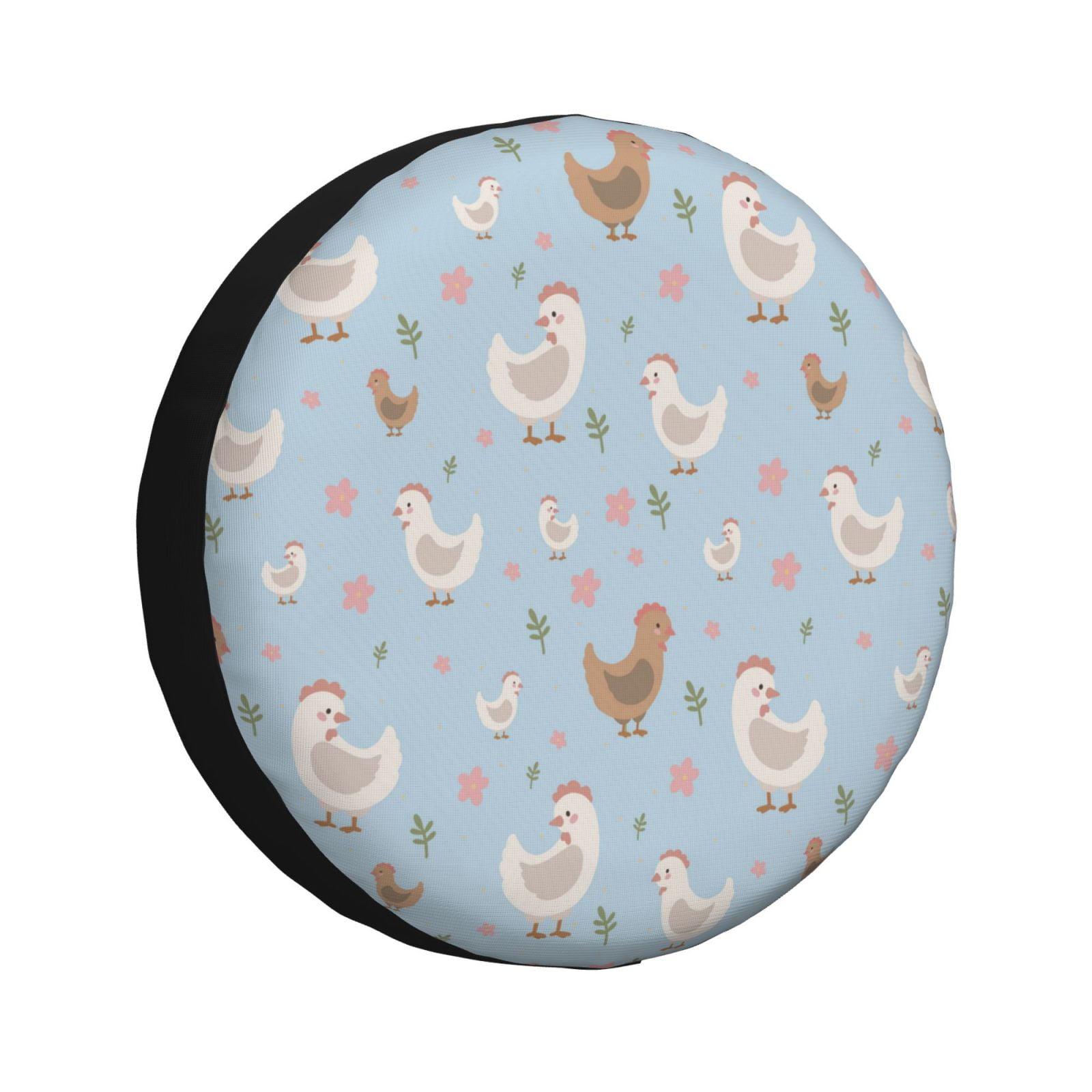 Ocsxa Funny Chicken Print Tire Cover 14-17 inch Wheel Protector Spare ...