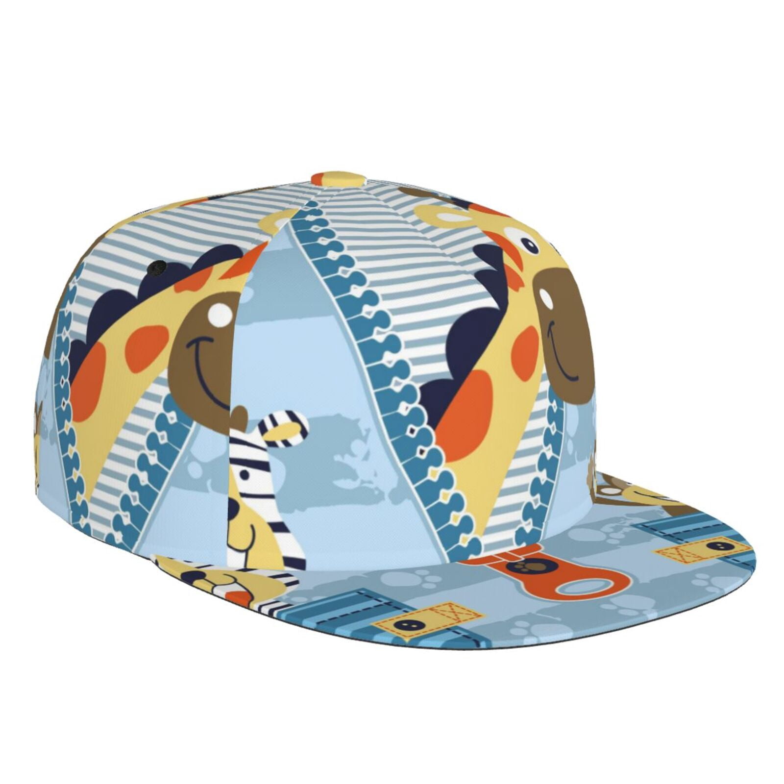 Ocsxa Giraffe Come Out From Zipper Men Women Adjustable Baseball Cap ...