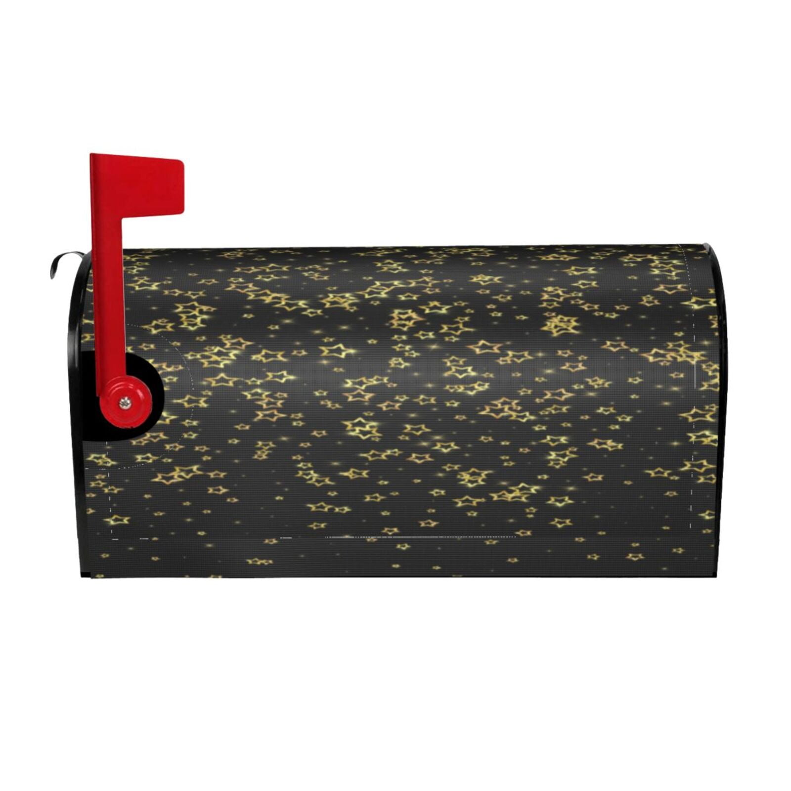 Ocsxa Glittering stars Print Mailbox Covers,Magnetic Mailbox Cover ...
