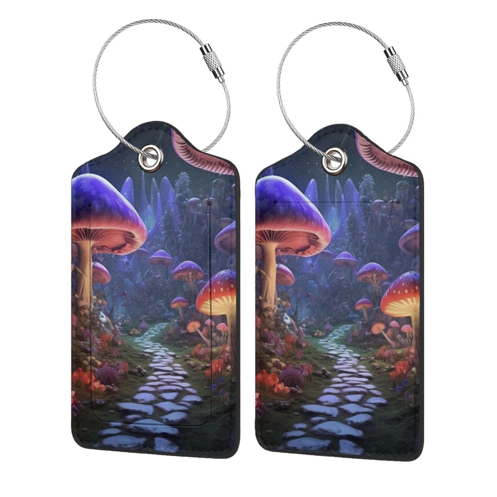 Ocsxa Luggage Tag for Suitcases Leather Privacy Cover ID Label with ...