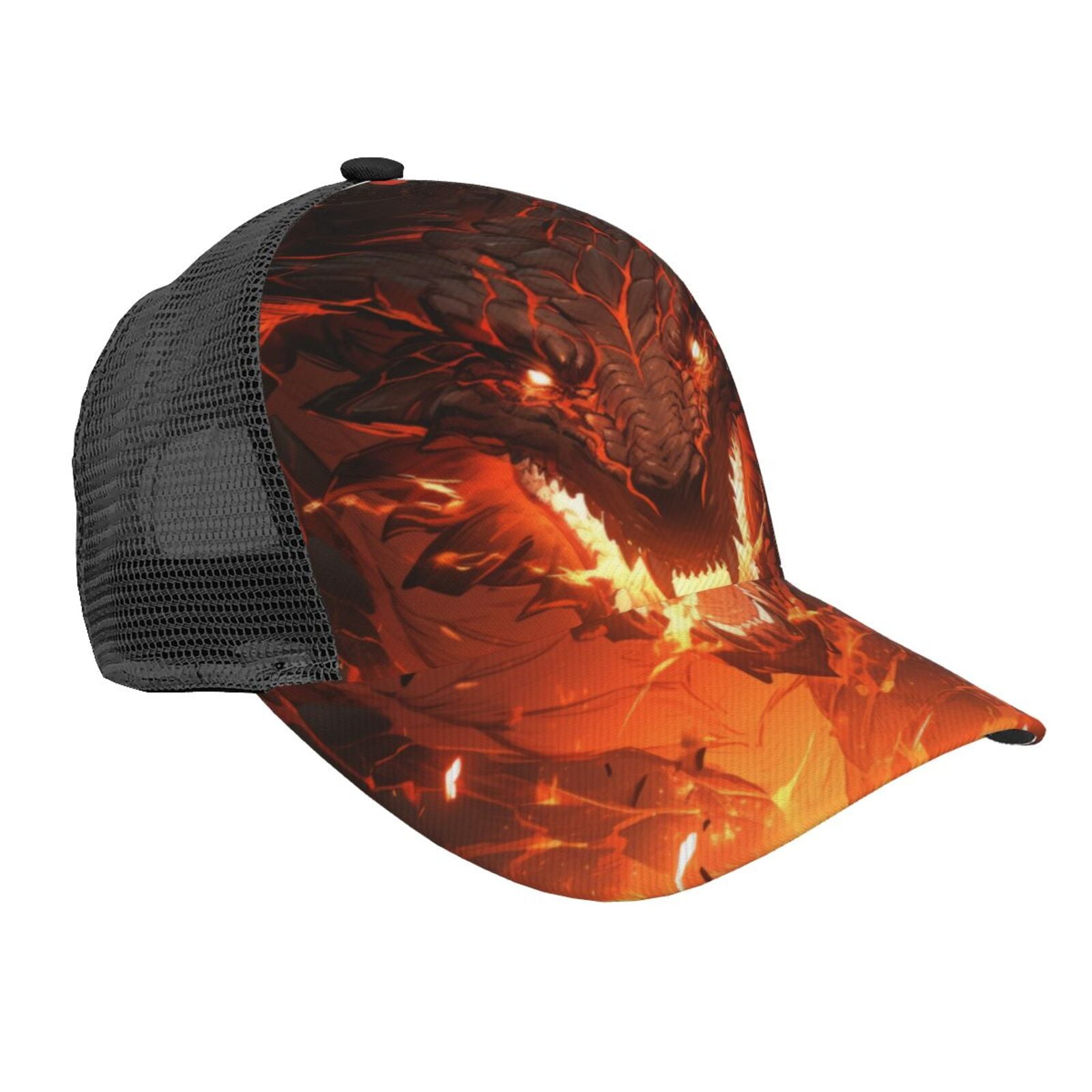 Ocsxa Magma Fire Black Dragon for Baseball Hat for Men & Women,Outdoor ...