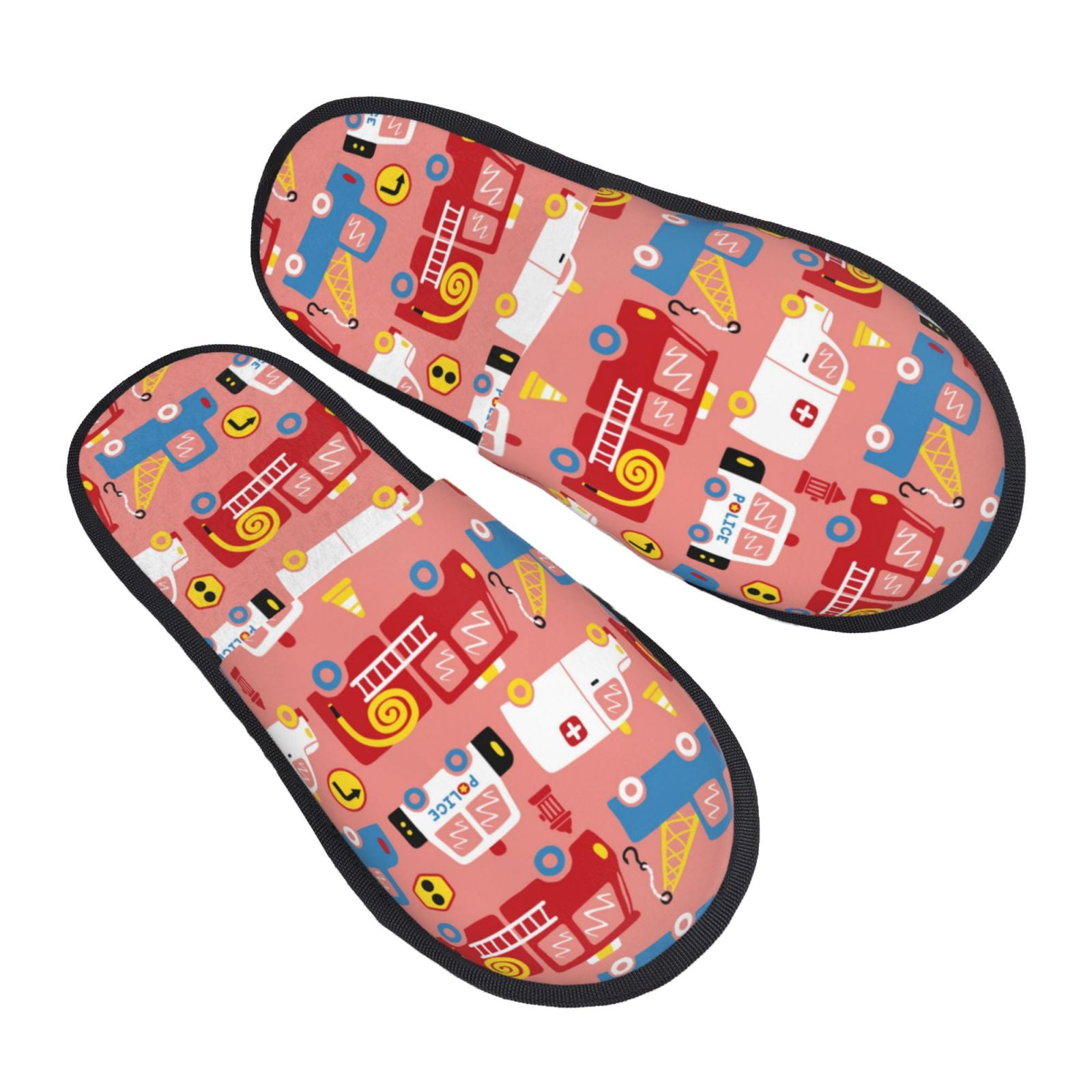 Ocsxa Mens Womens Cozy Memory Foam Scuff Slippers Slip On Warm House ...