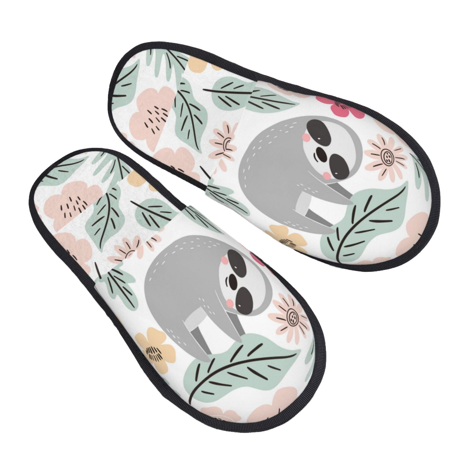 Ocsxa Mens Womens Cozy Memory Foam Scuff Slippers Slip On Warm House ...