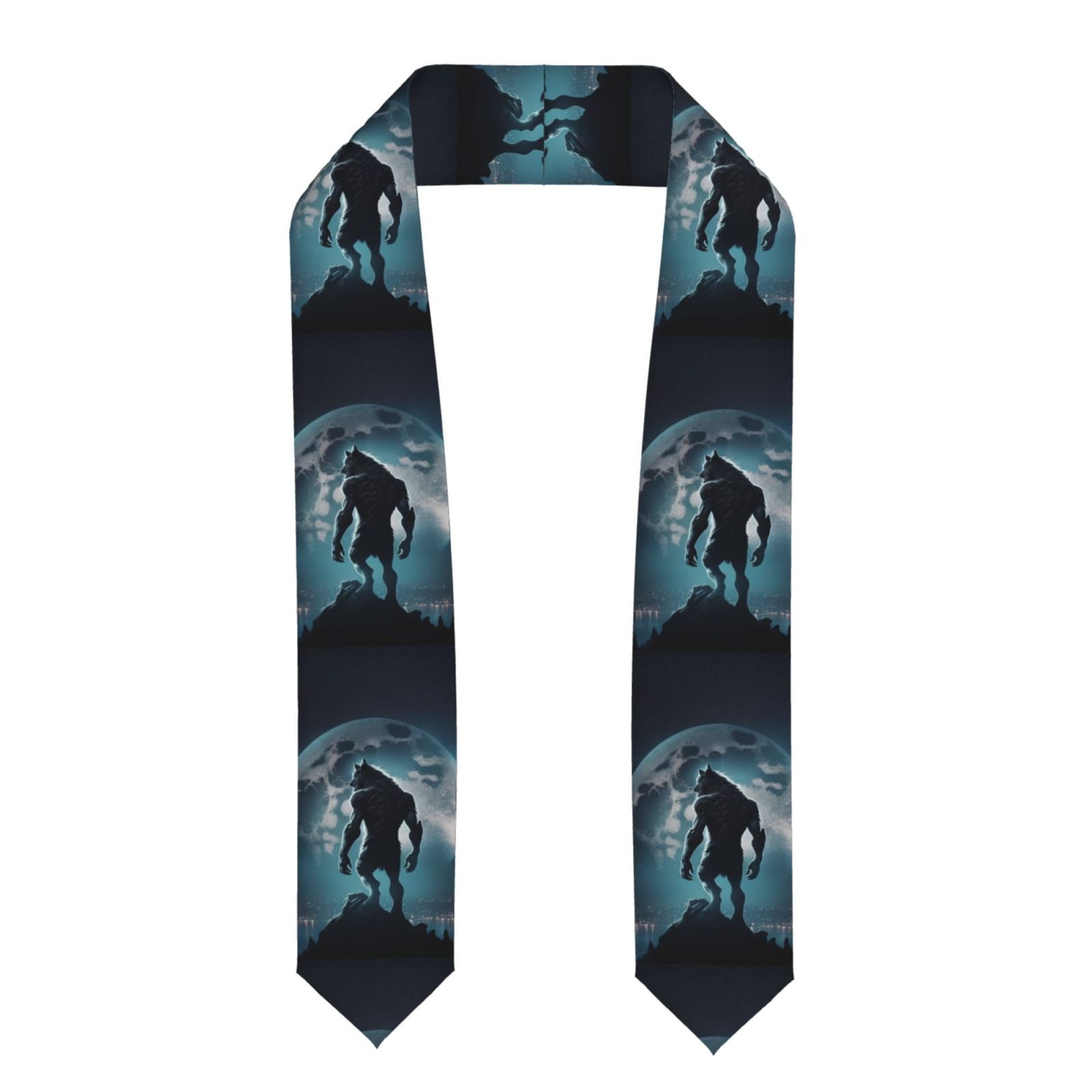 Ocsxa Moon Wolf Warrior for Unisex Adult Graduation Stole,72 ...
