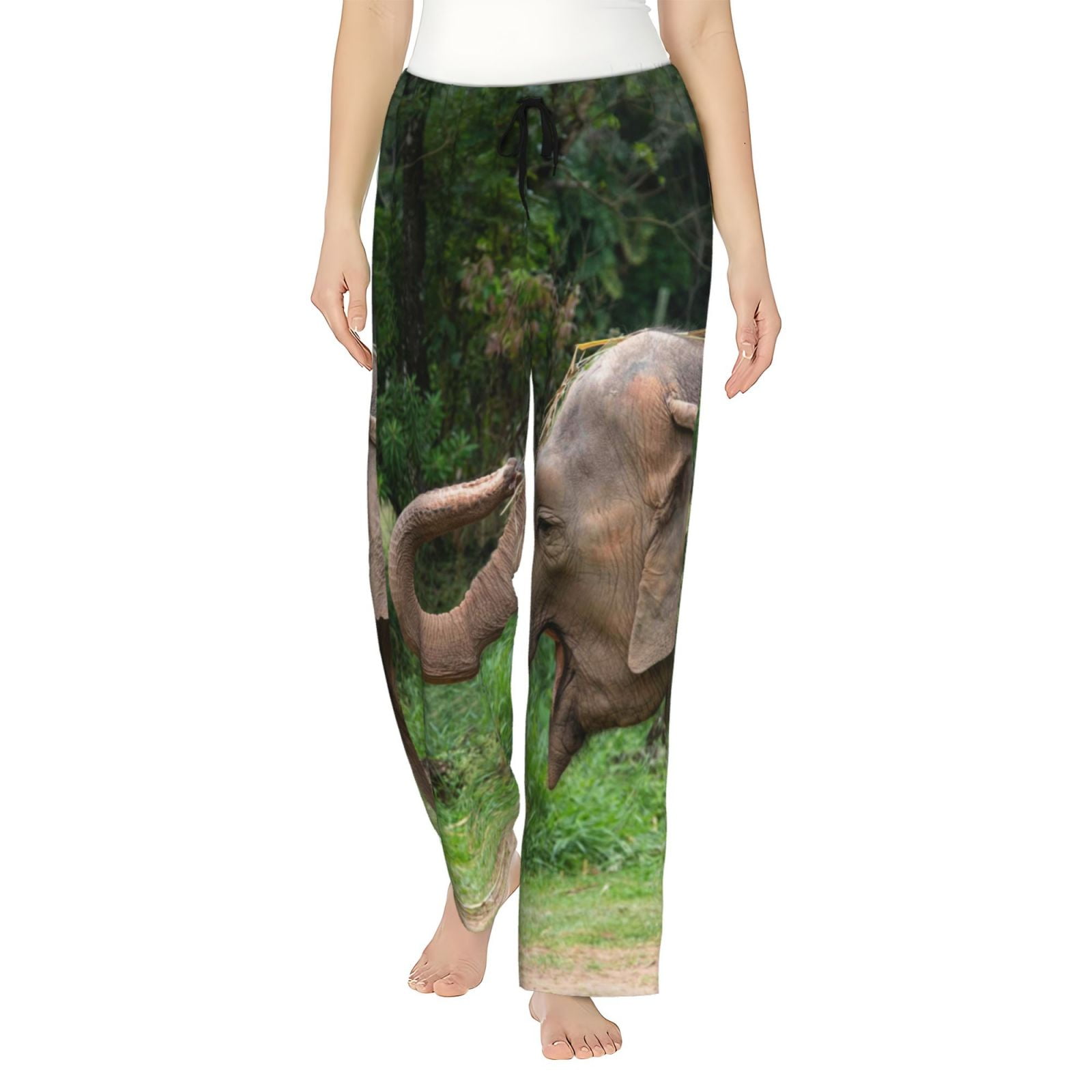 Ocsxa Pajamas Pants For Women,Asia Elephant Pajama Pants With Pockets ...