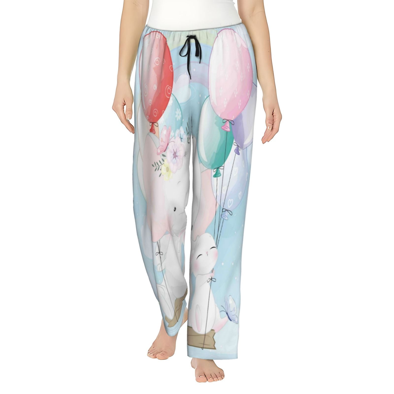 Ocsxa Pajamas Pants For Women,Cute Elephant Pajama Pants With Pockets ...