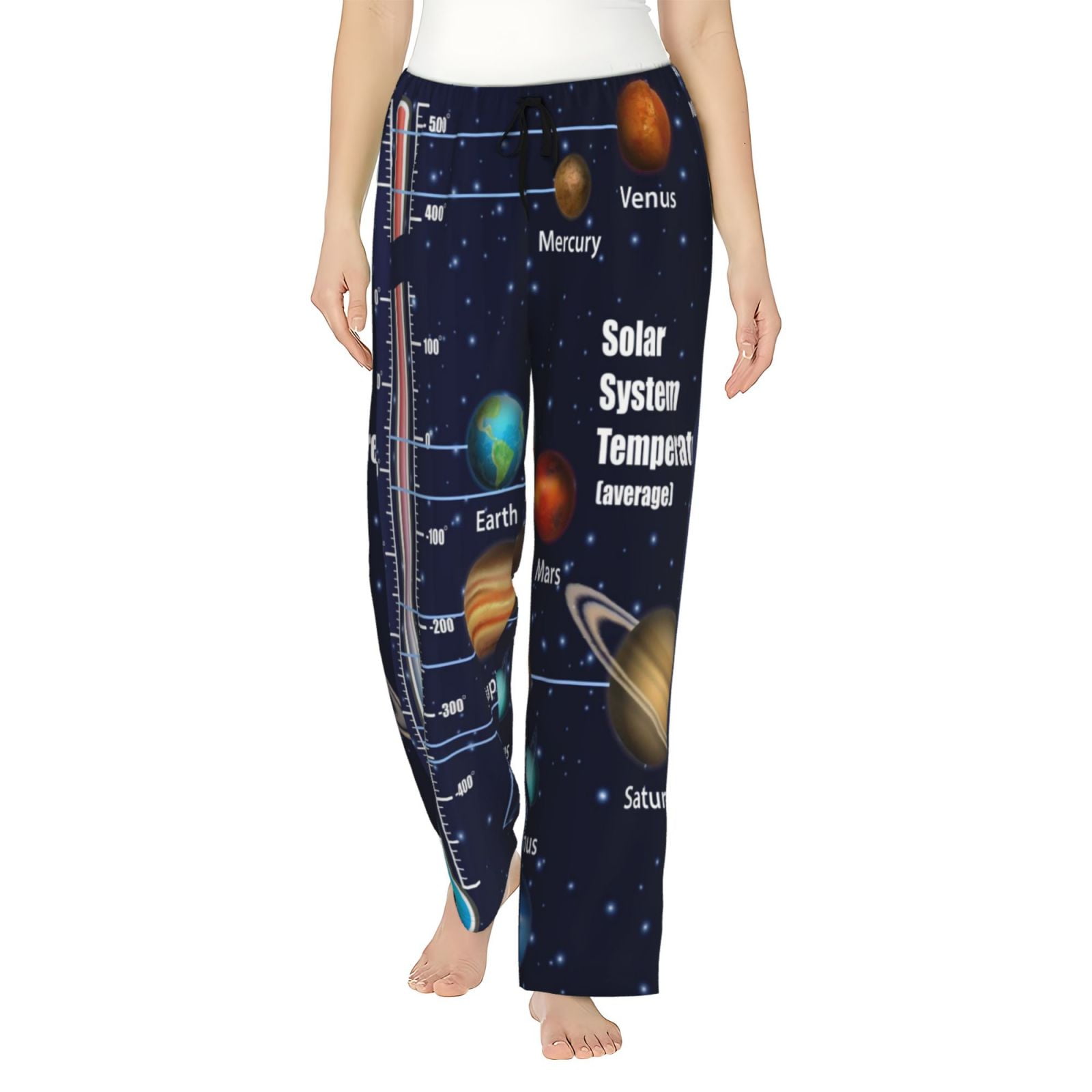 Ocsxa Pajamas Pants For Women,Solar System Pajama Pants With Pockets ...