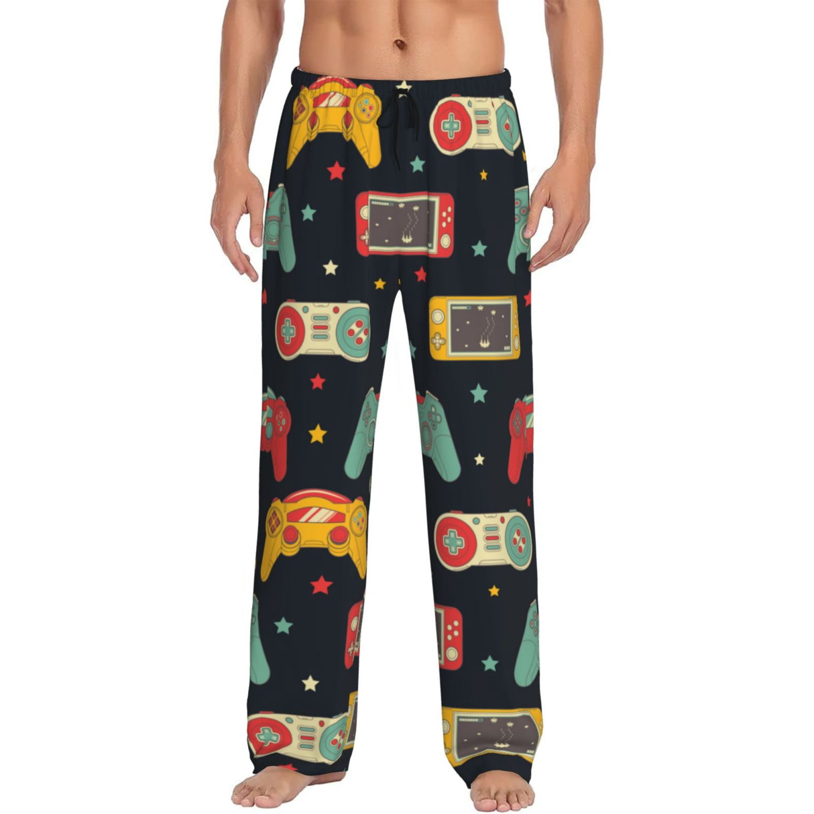 Ocsxa Retro Video Game Print Adult Sleep Lounge Pajama Pants,Super Soft ...