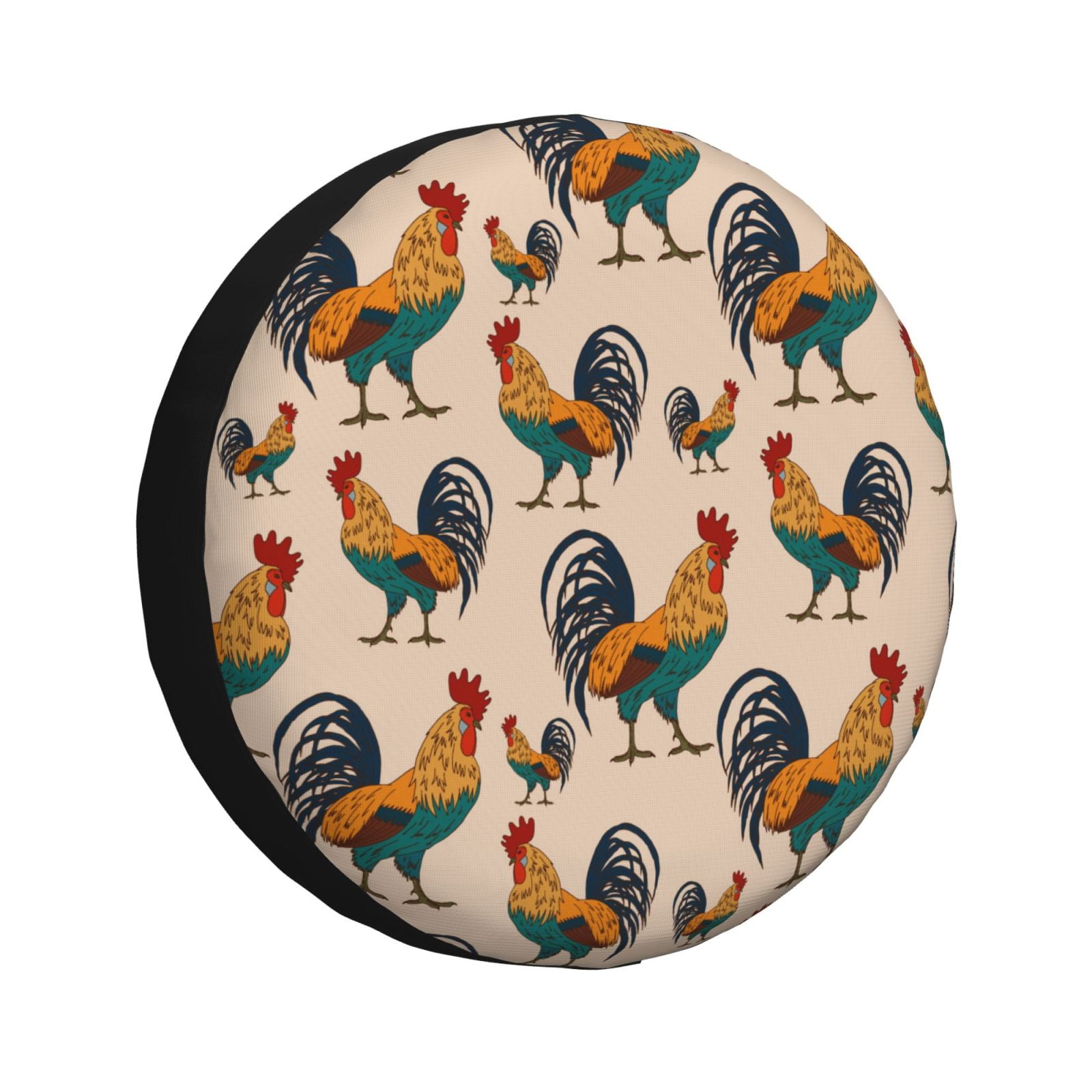 Ocsxa Rooster Print Tire Cover 14-17 inch Wheel Protector Spare Tire ...