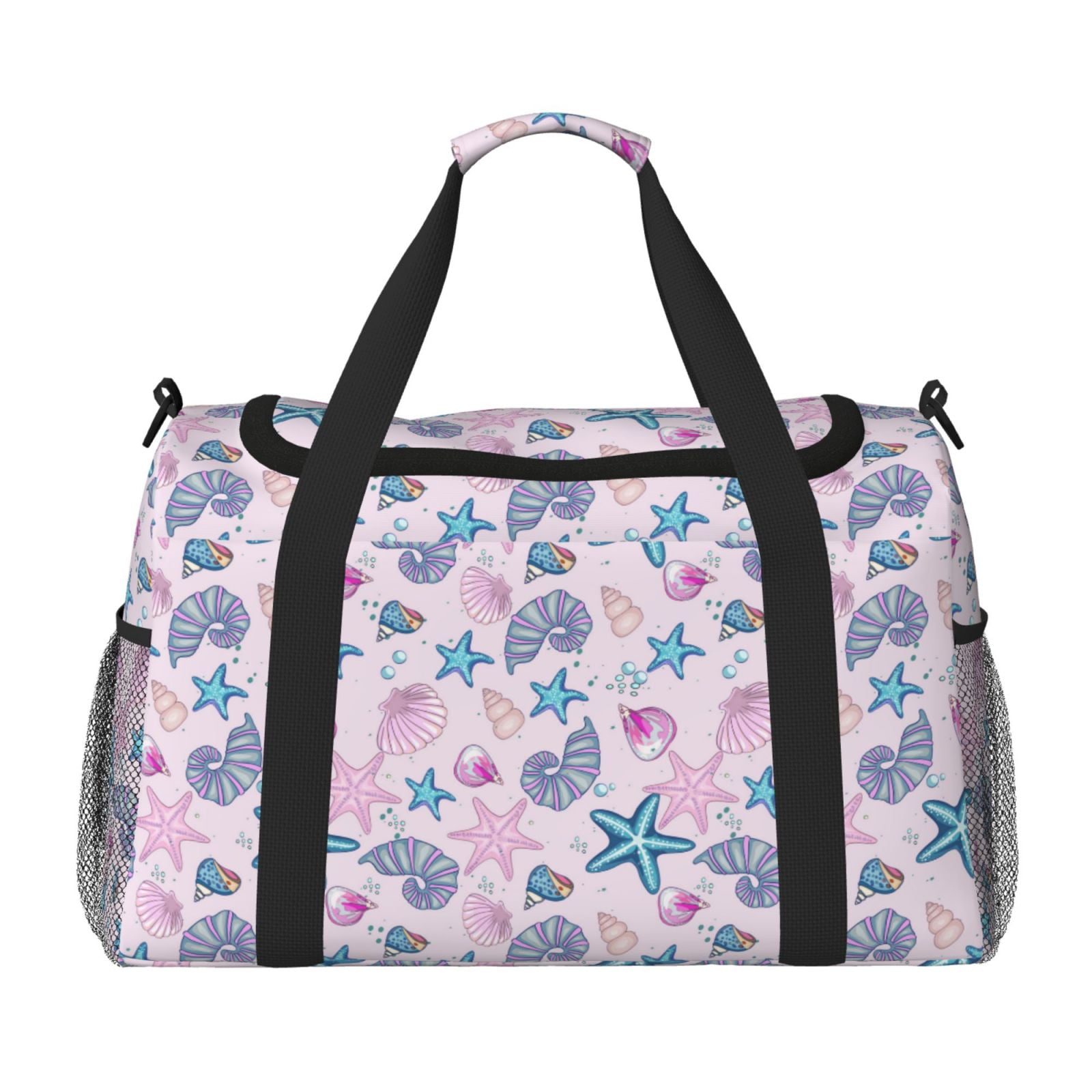 Ocsxa Sea Shells 3 for Hand Travel Bag - Foldable Travel Duffel Bags ...