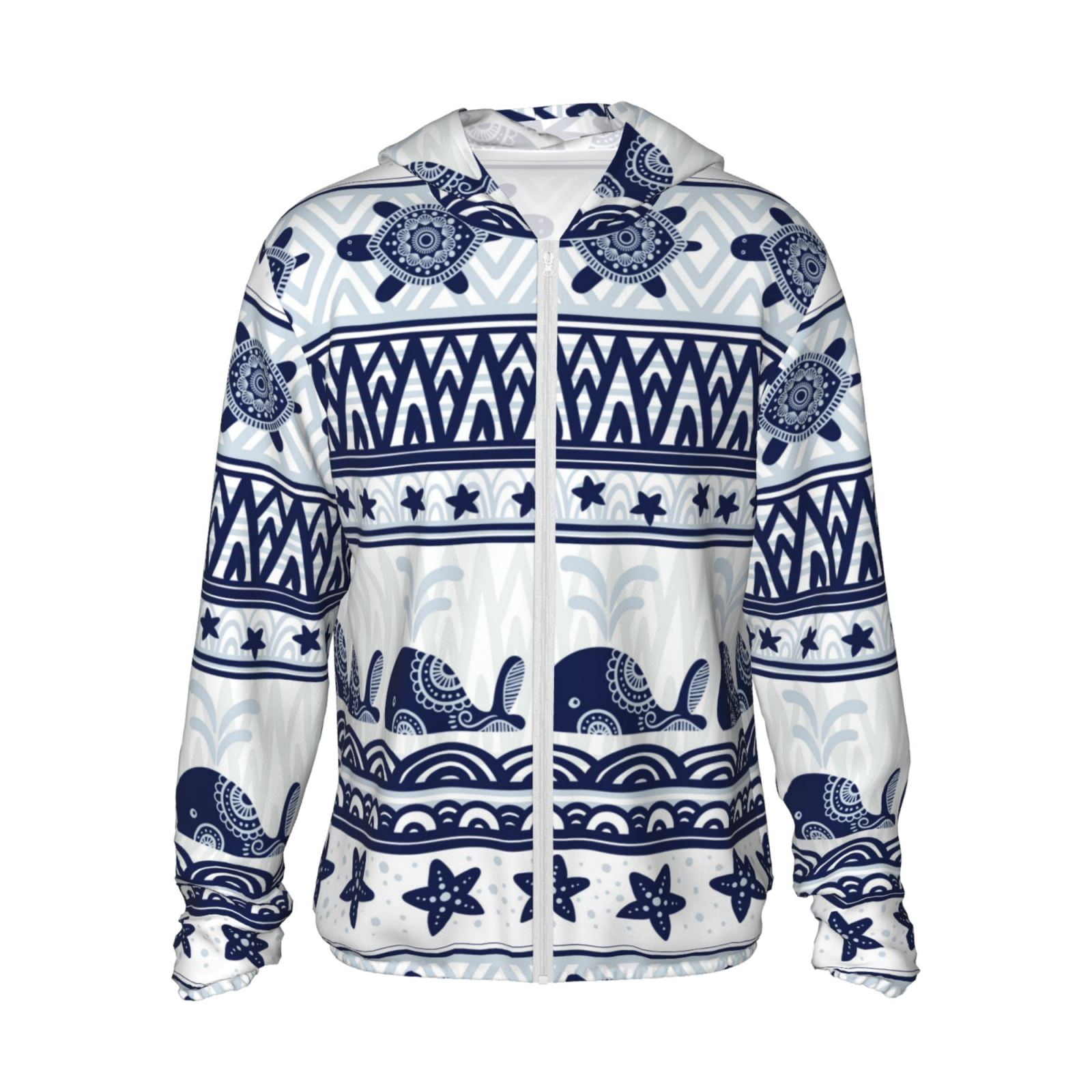 Ocsxa Sea Underwater Animals1 Women'S Men'S Full Zip Upf 50+ Sun ...