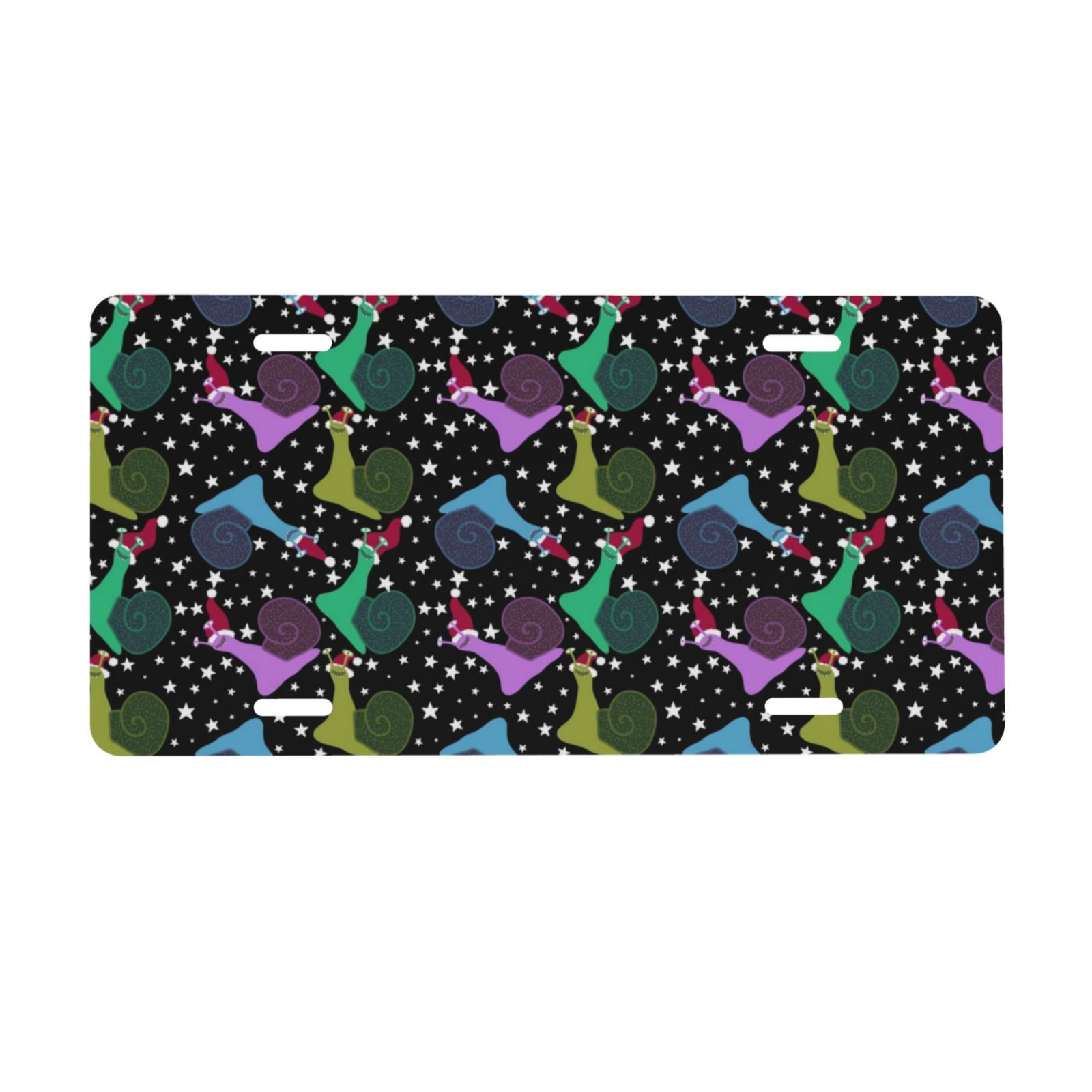 Ocsxa Snails 1 Print Front License Plate Covers,License Plate Frames ...