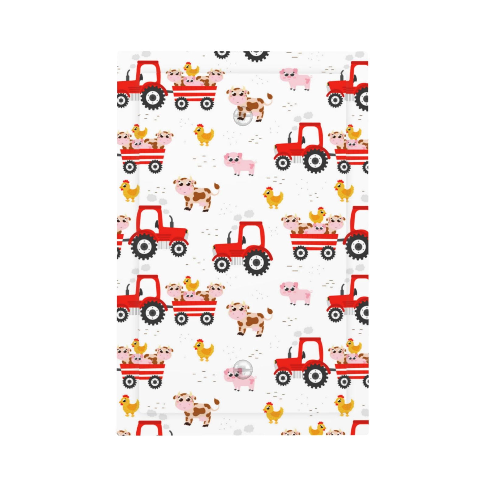 Ocsxa Tractor With Farm Animals Print Electrical Outlet Covers,Electric ...