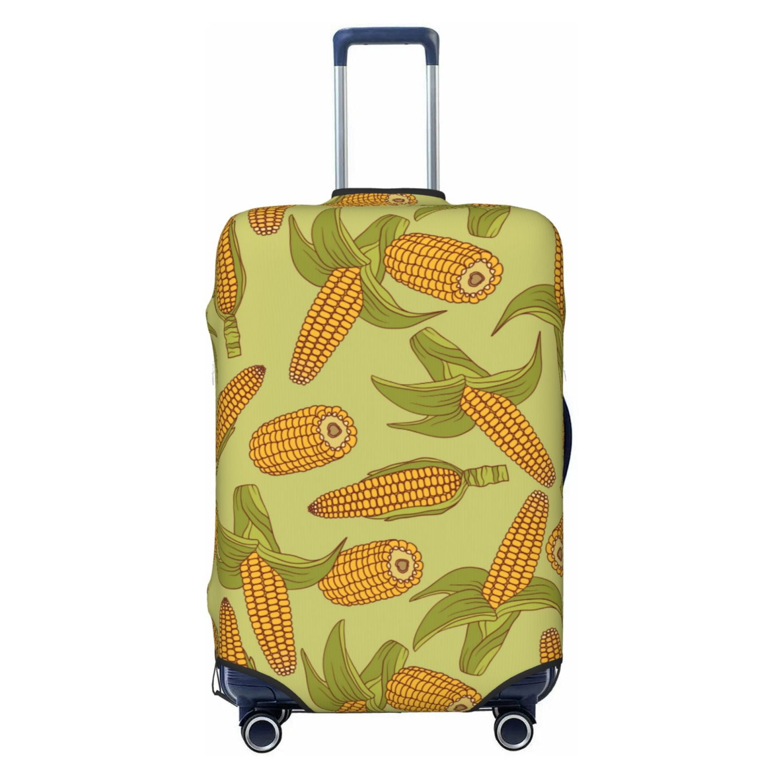 Ocsxa Travel Dust Proof Suitcase Cover Corn Print Luggage Cover