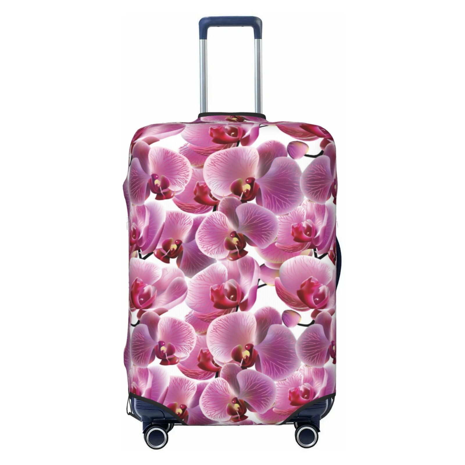 Ocsxa Travel Dust Proof Suitcase Cover Orchids Flowers Print Luggage