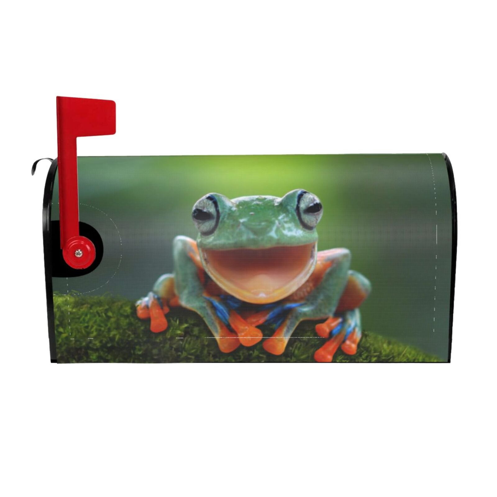 Ocsxa Tree Frog Print Mailbox Covers,Magnetic Mailbox Cover Waterproof ...