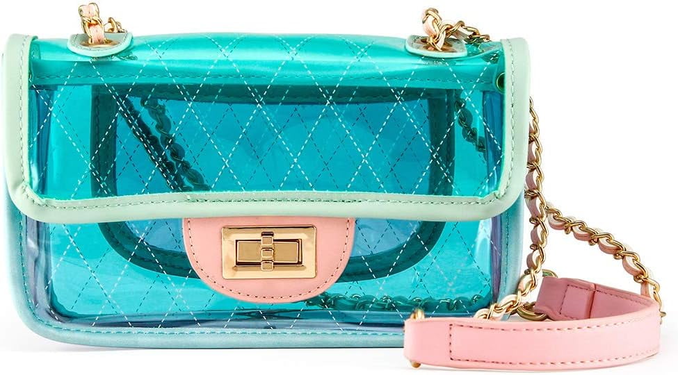 Oct17 Women Mini Transparent Plastic Crossbody Durable Summer Shoulder ...