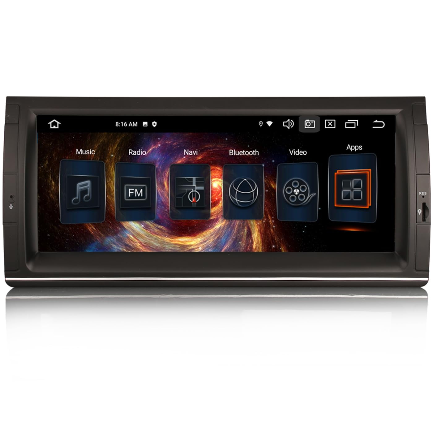 Octa Core Android 11 Car Stereo Head Unit for BMW 5er X5 E53 Sat Nav ...
