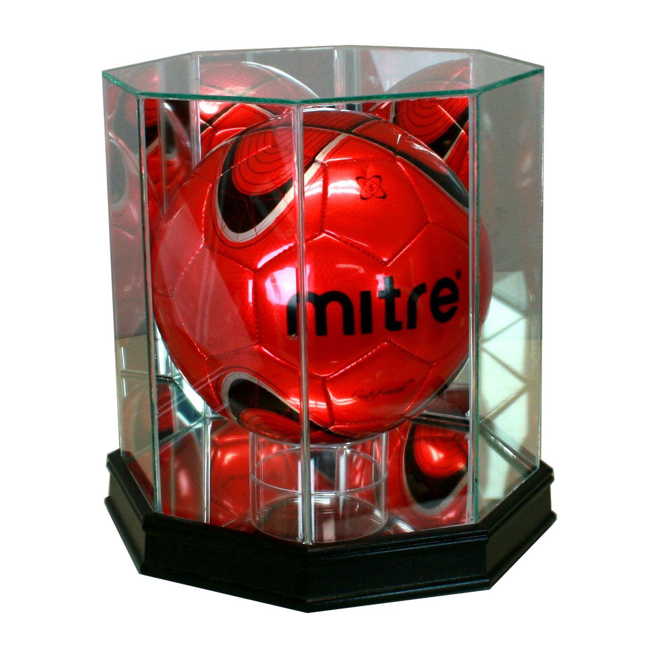Octagon Soccer Ball Display Case - Walmart.com