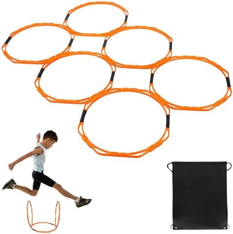 Octagonal Agility Rings, Speed Rings, Youth Agility Footwork Training ...