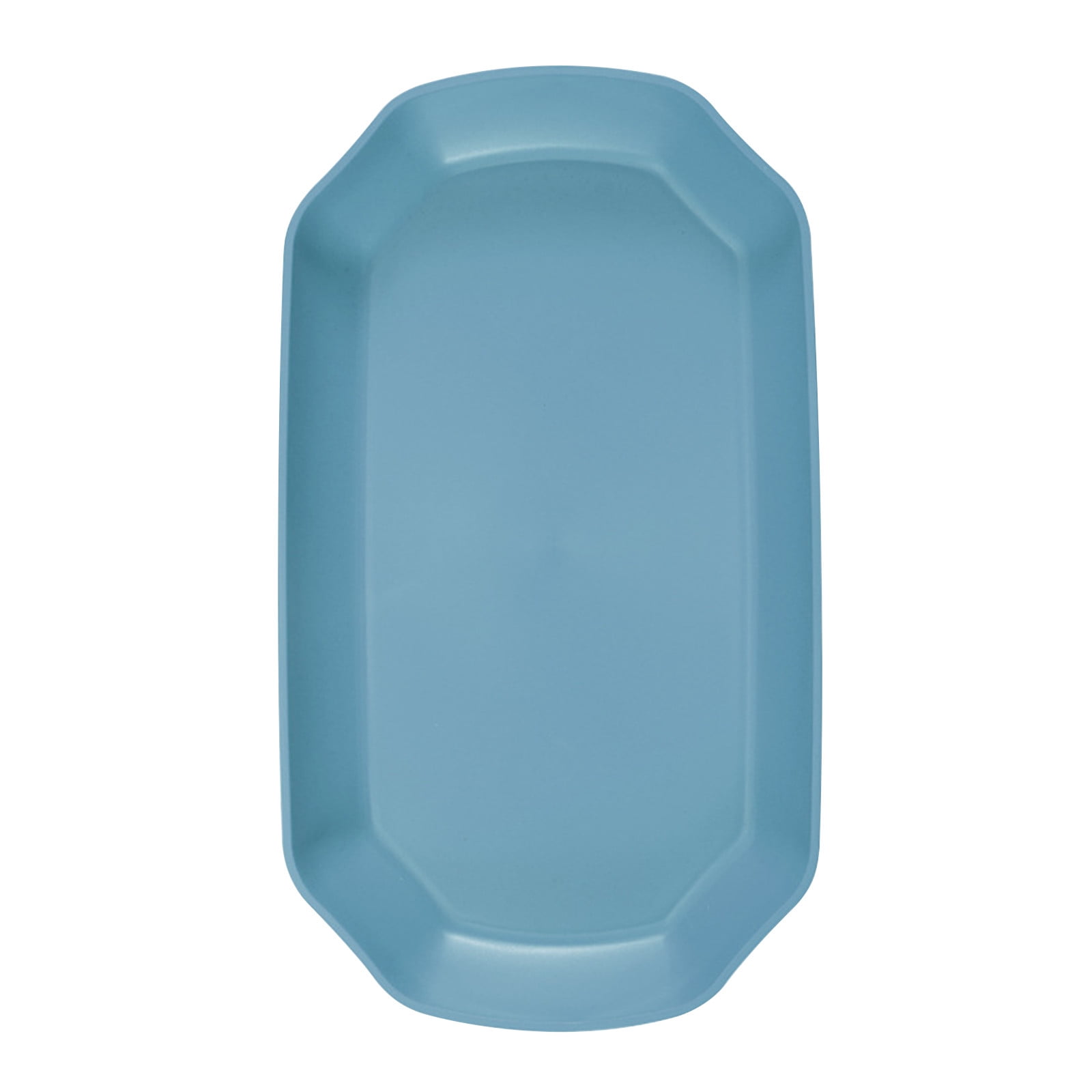 Octagonal Plastic Tray AntiSlip Restaurant-Grade Tray for Home Burgers ...