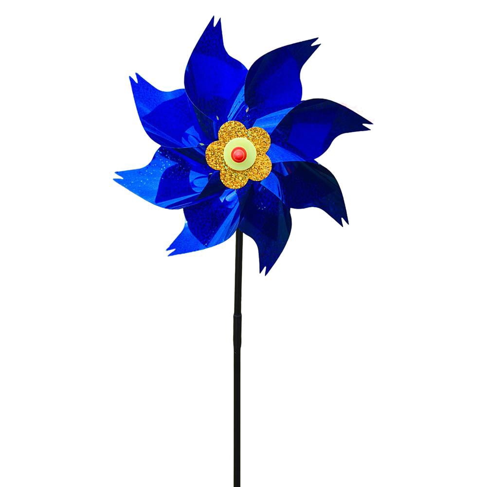 Octagonal Reflective Bird Scarer Pin Wheel, Visual Deterrent for Yard ...
