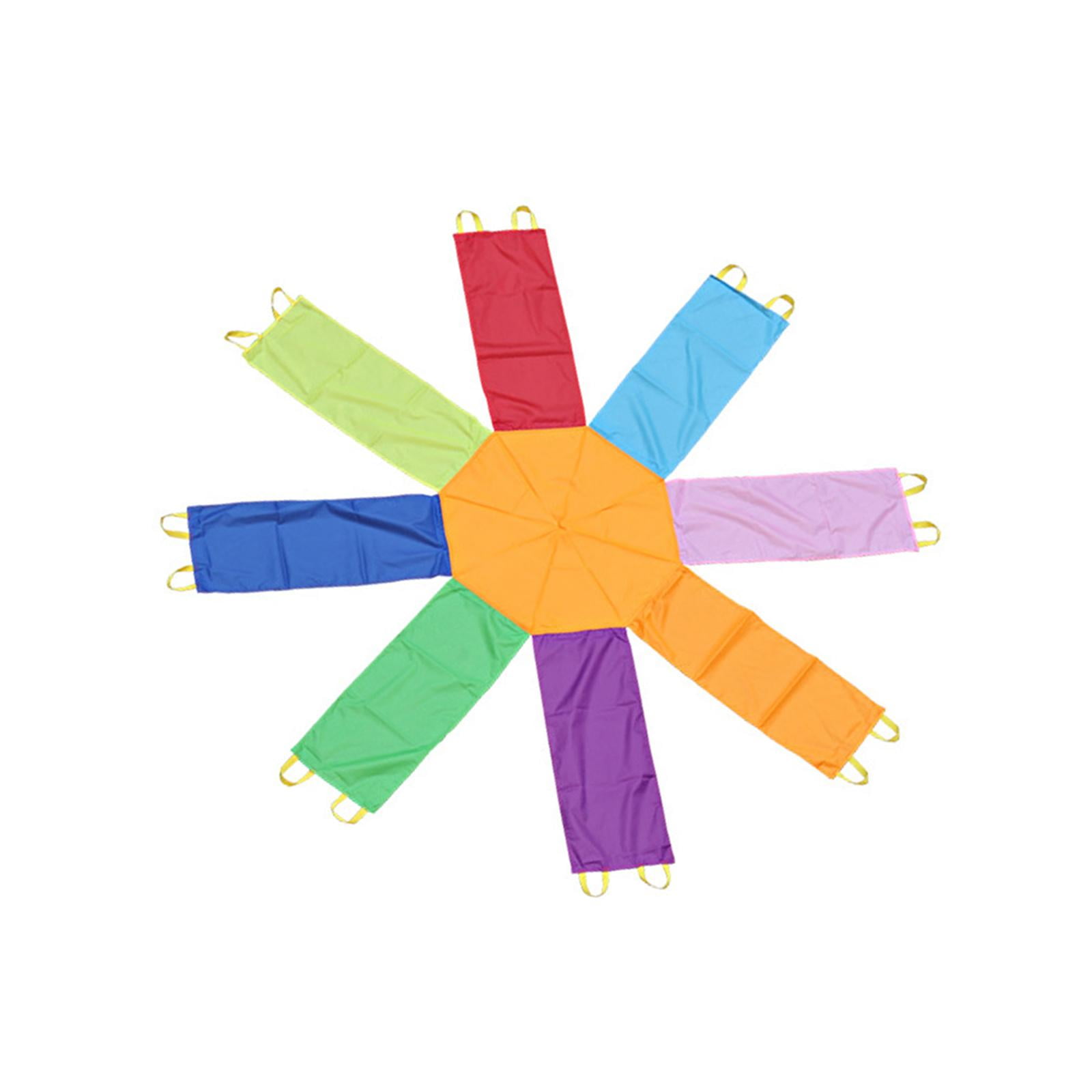 Octagonal Umbrella Tossing and Catching Balls Game for Kindergarten ...