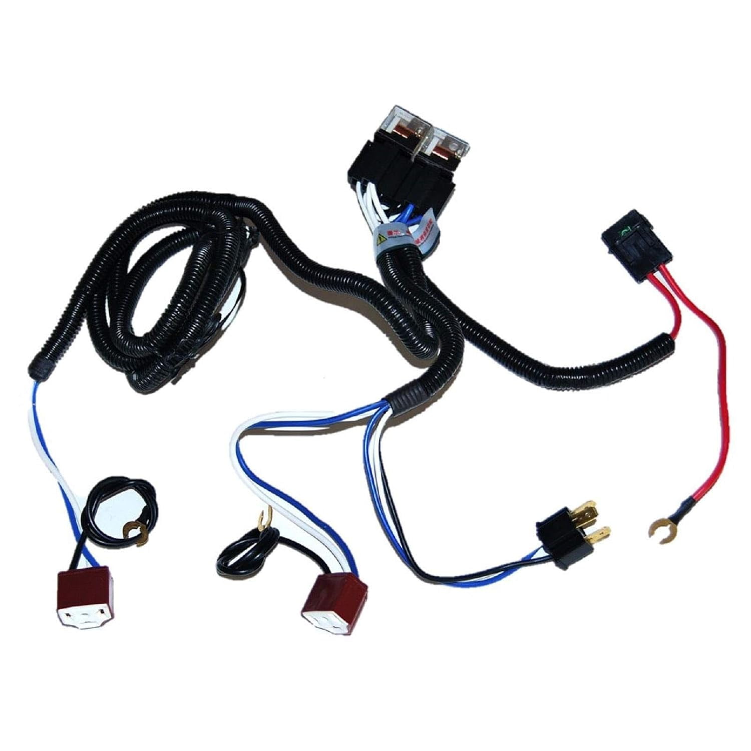 Octane Lighting H4 100w Ceramic Fused PnP Heavy Duty Automotive Wiring ...