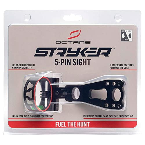 Octane Stryker Lightweight Compact Accurate Ultra-Bright 5-Pin Bow ...
