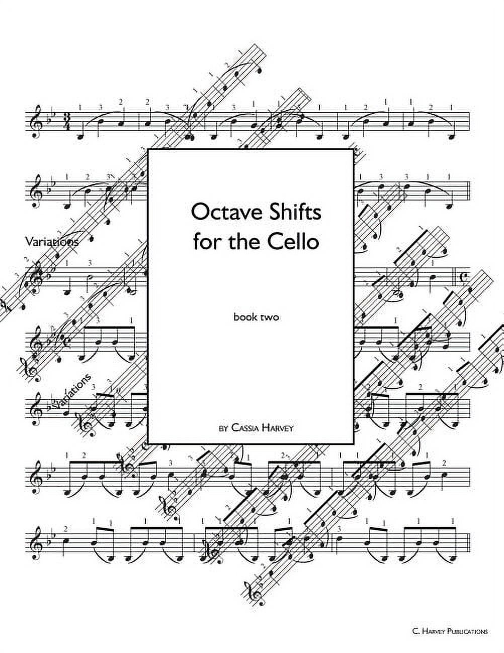 Octave Shifts for the Cello, Book Two (Paperback) by Cassia Harvey ...