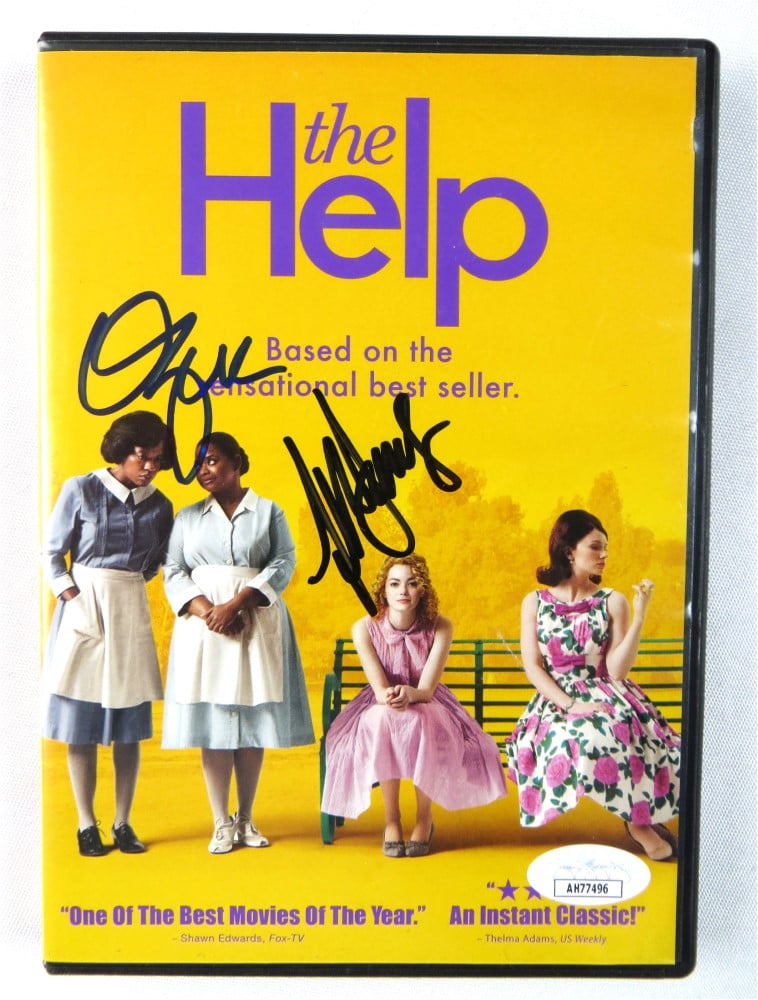 Octavia Spencer Allison Janney Signed Autographed DVD Cover The Help ...