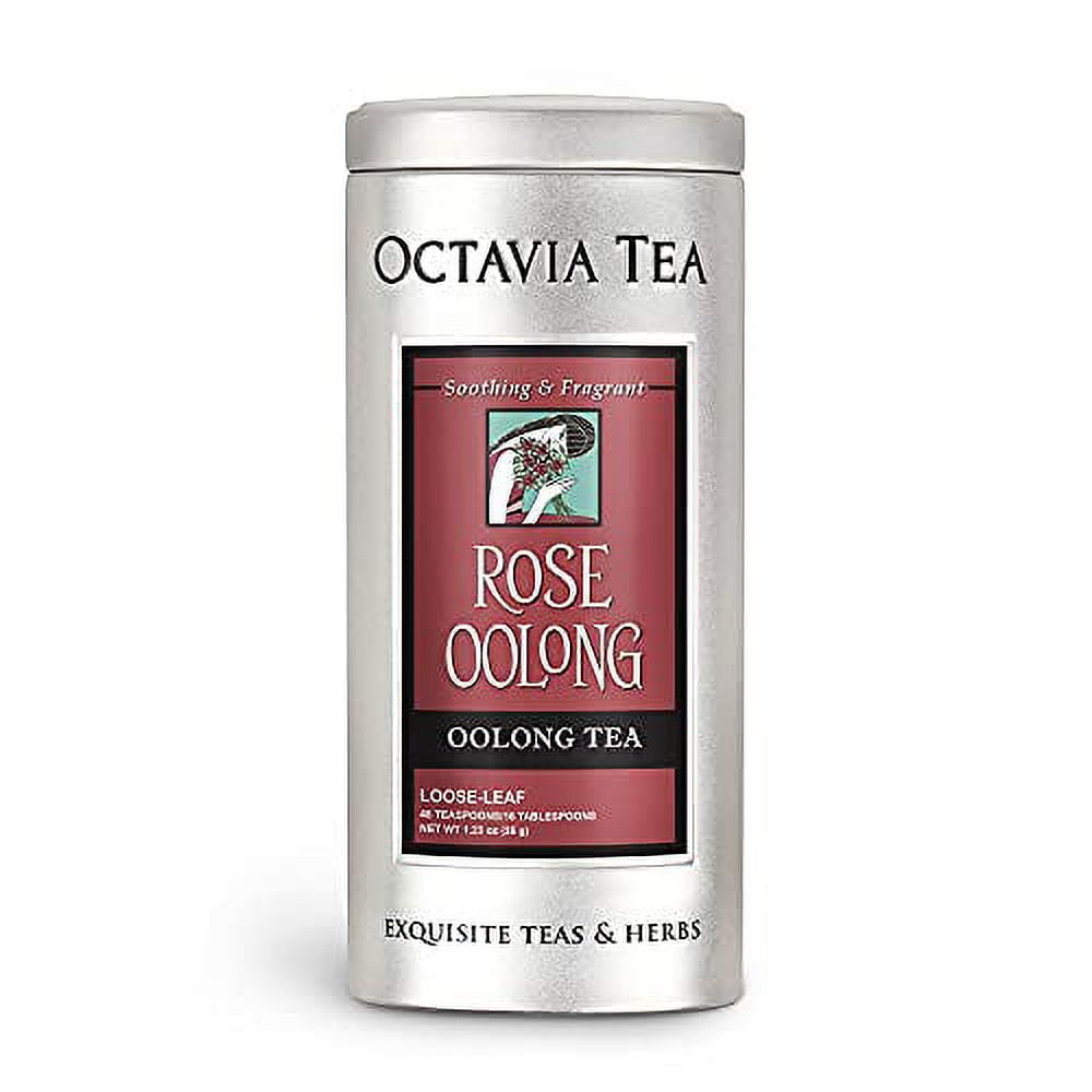 Octavia Tea Rose Oolong (Oolong Tea), 1.23-Ounce Tin - Walmart.com
