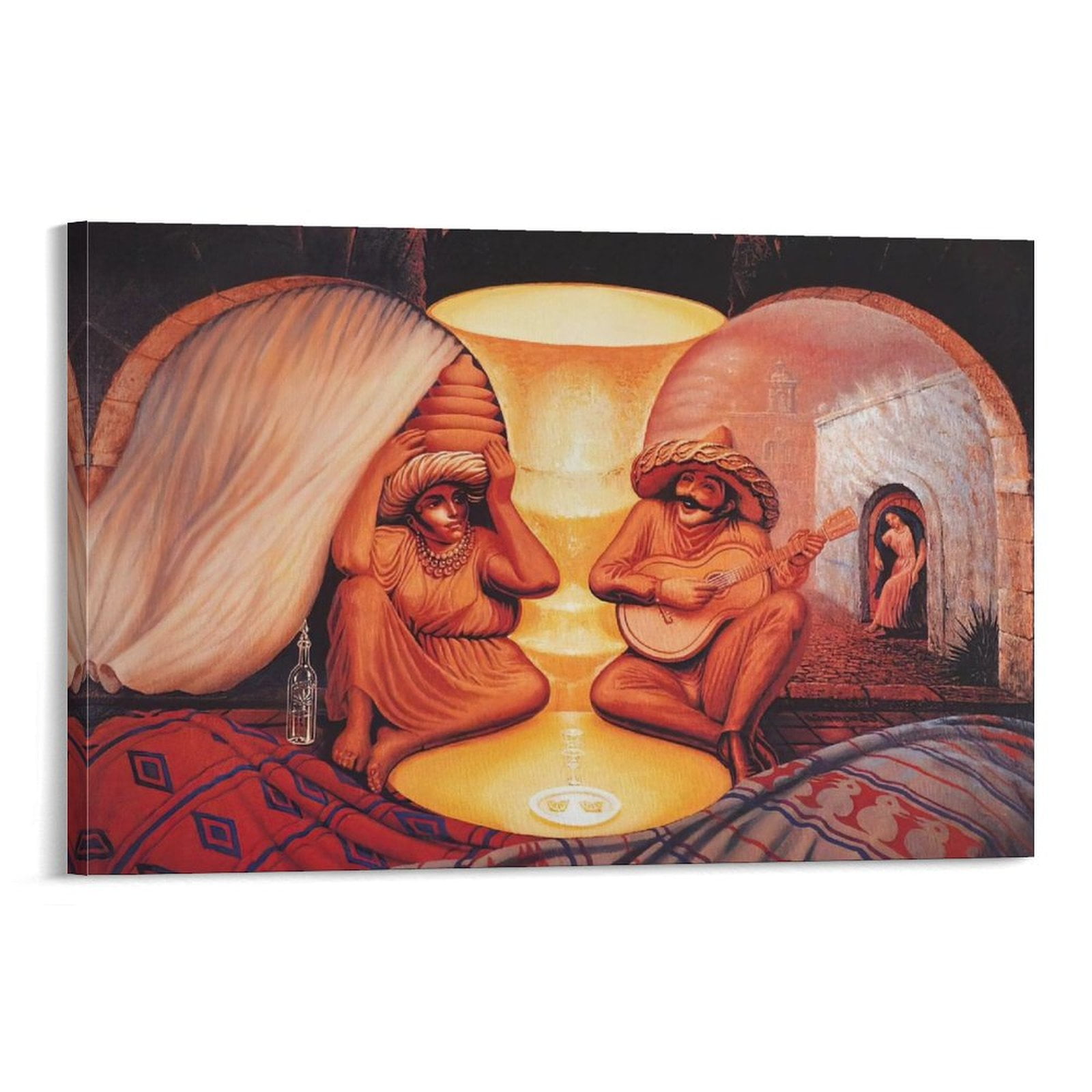 Octavio Ocampo Print Painting Forever Always Posters Wall Art Painting ...