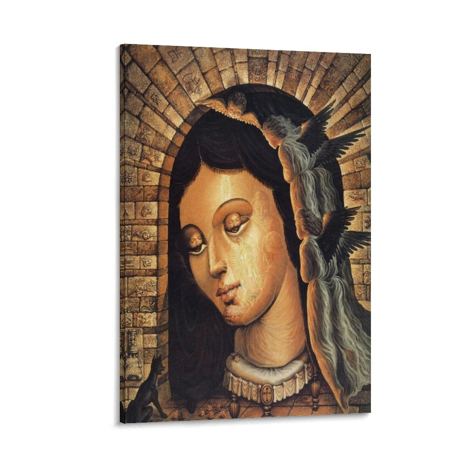 Octavio Ocampo Print Painting TuttArt 3 Canvas Poster Wall Art Picture ...