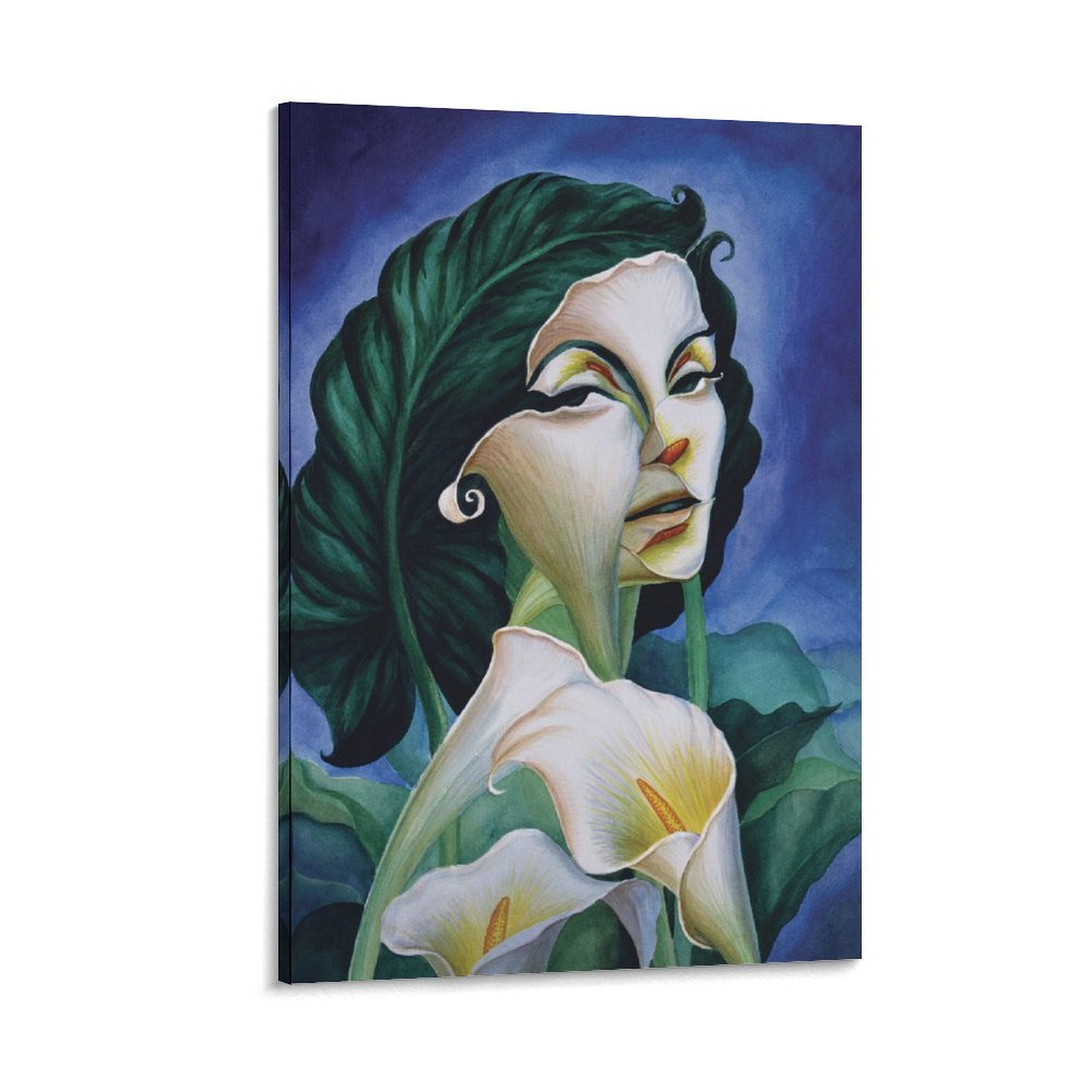 Octavio Ocampo Print Painting Woman of Substance Painting On Canvas ...