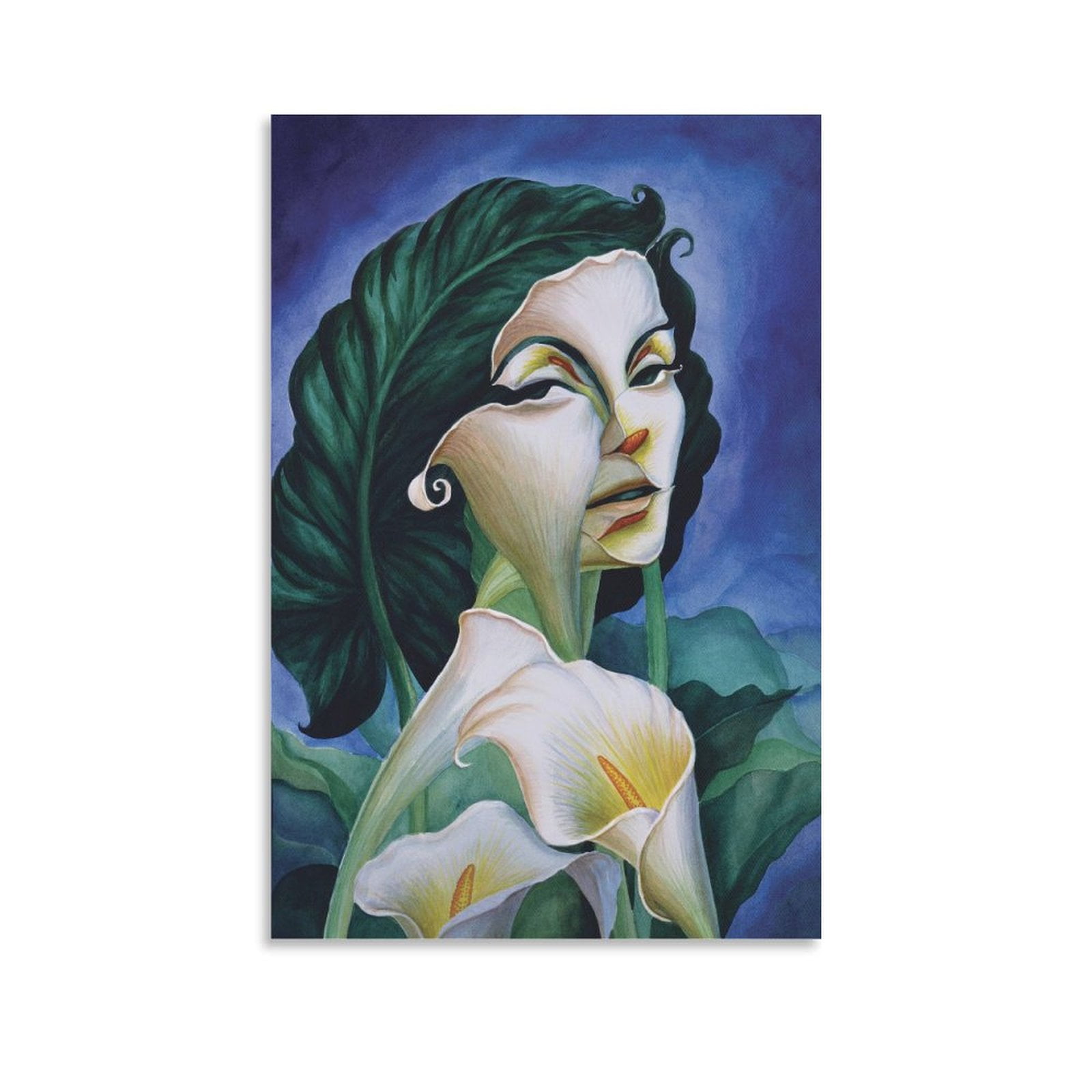 Octavio Ocampo Print Painting Woman of Substance Posters Wall Art ...