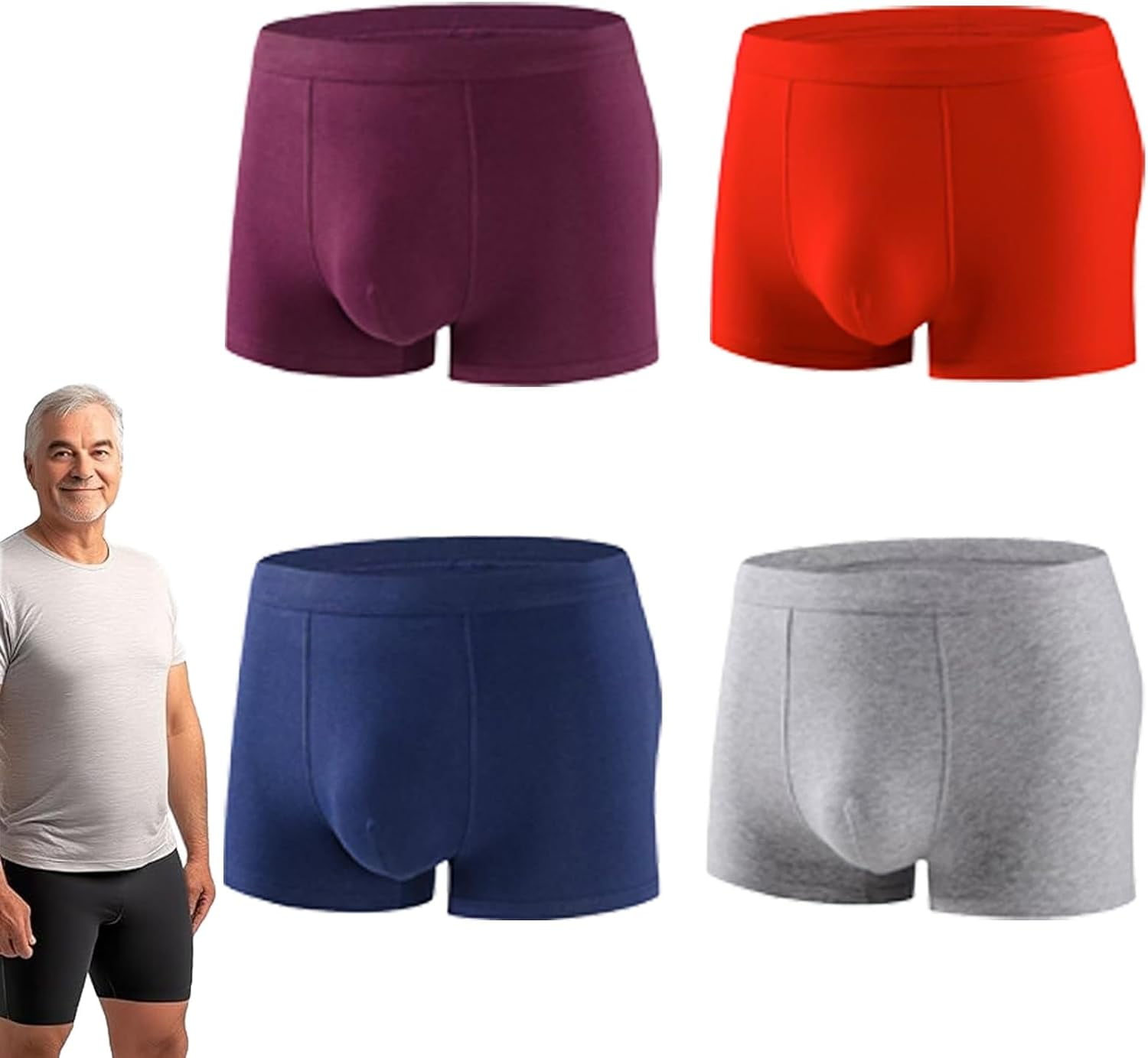 Octipa Men's Ultra-Absorbent Boxer Briefs,Octipa Mens Incontinence ...