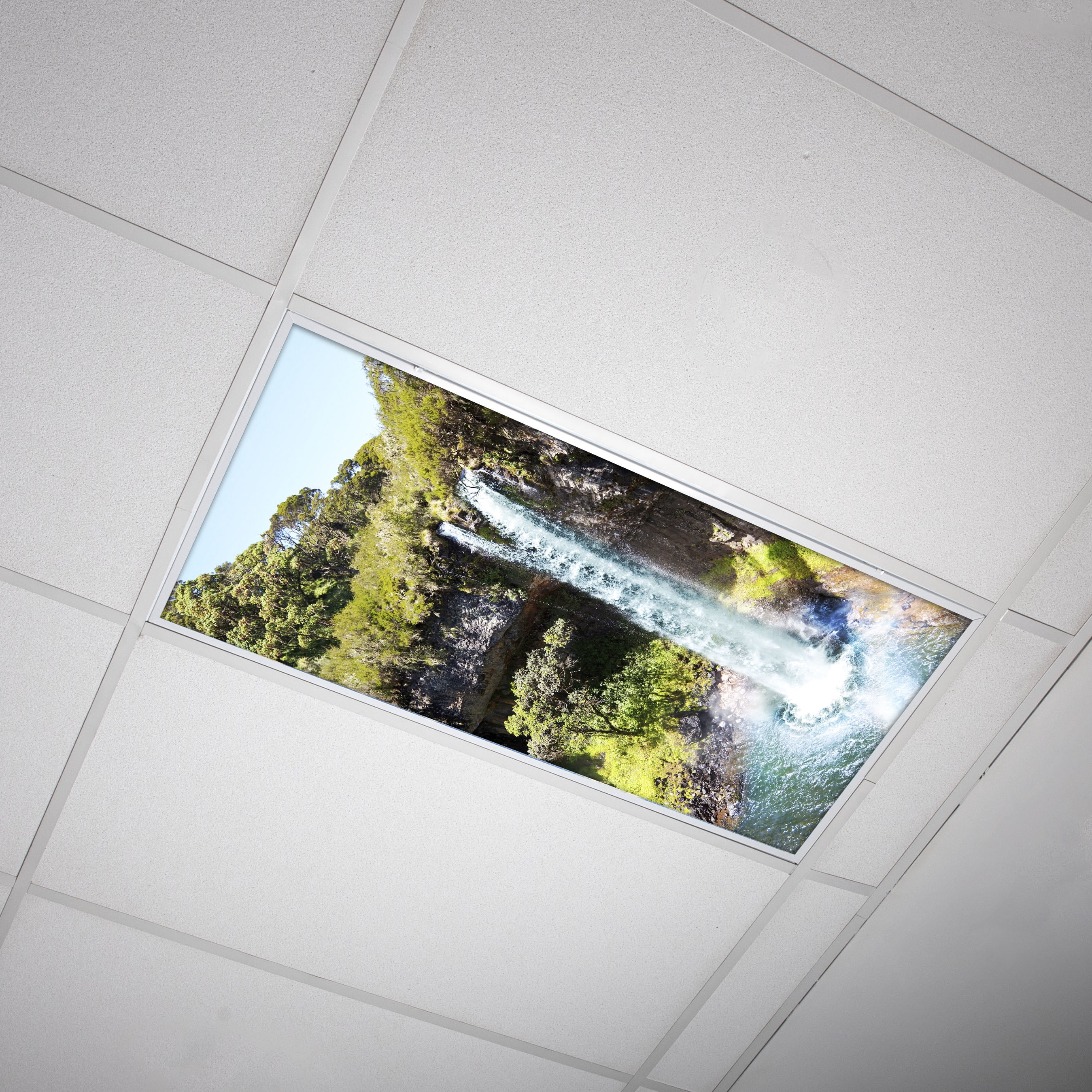 Octo Lights - Fluorescent Light Covers - 2x4 Flexible Ceiling Light ...