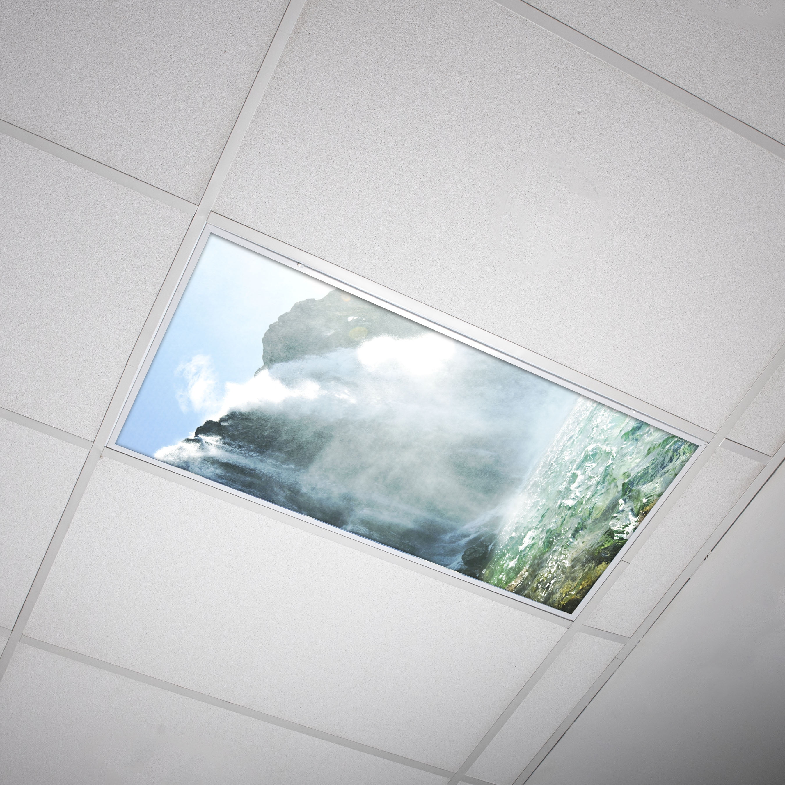 Octo Lights - Fluorescent Light Covers - 2x4 Flexible Ceiling Light ...