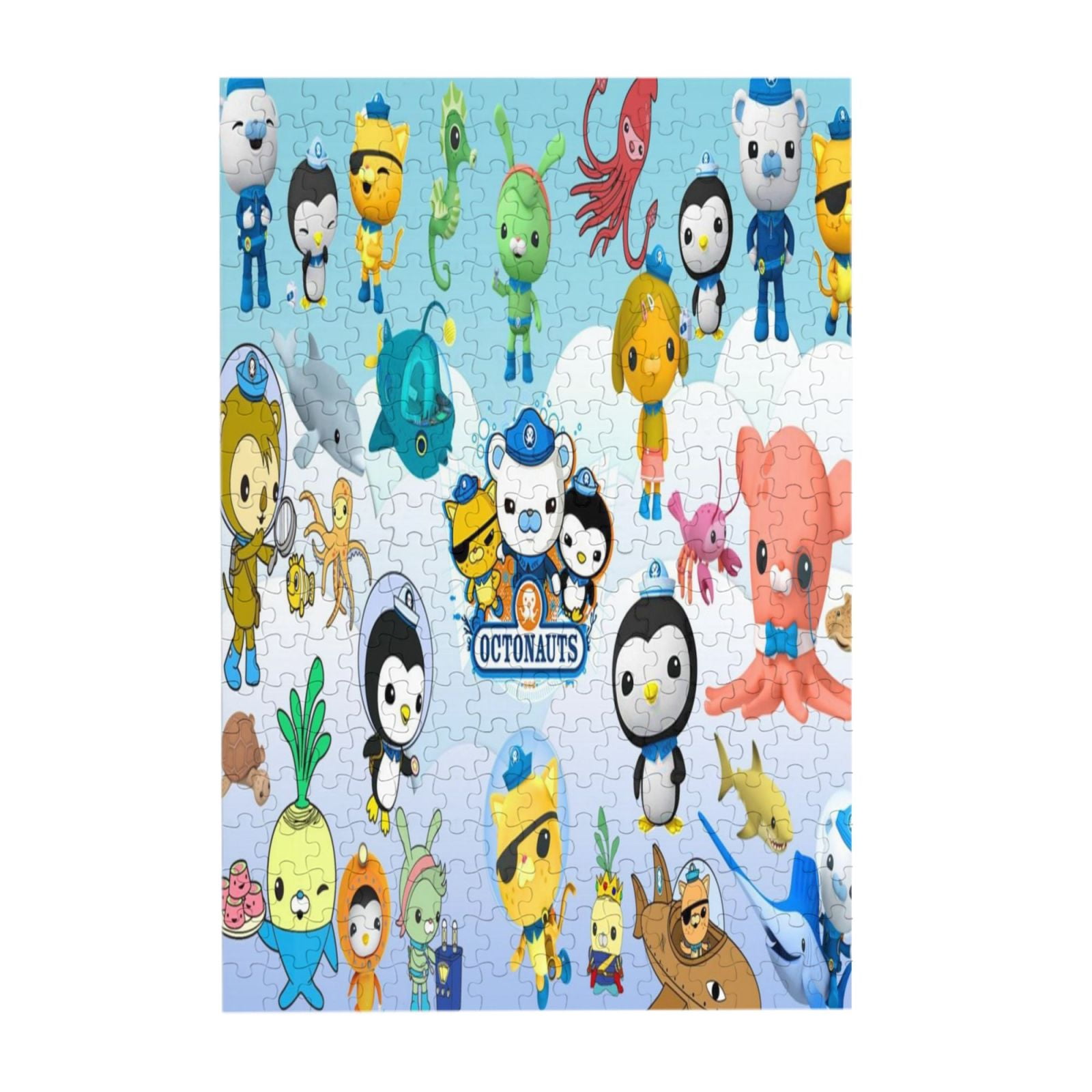 Octo-Naut Jigsaw Puzzles Novelty Jigsaw Puzzle Cartoon Puzzles for Home ...