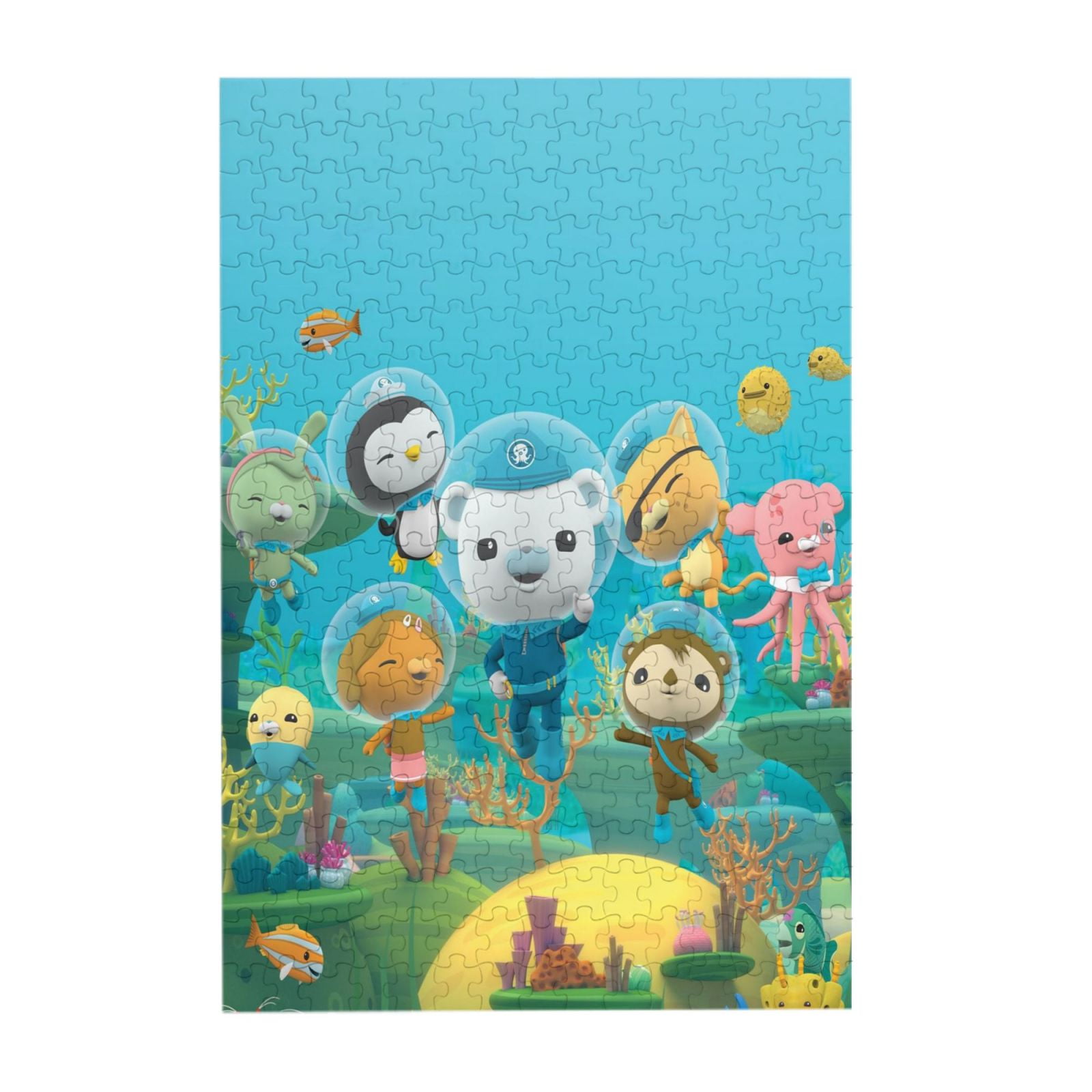 Octo-Naut Jigsaw Puzzles Novelty Jigsaw Puzzle Cartoon Puzzles for Home ...