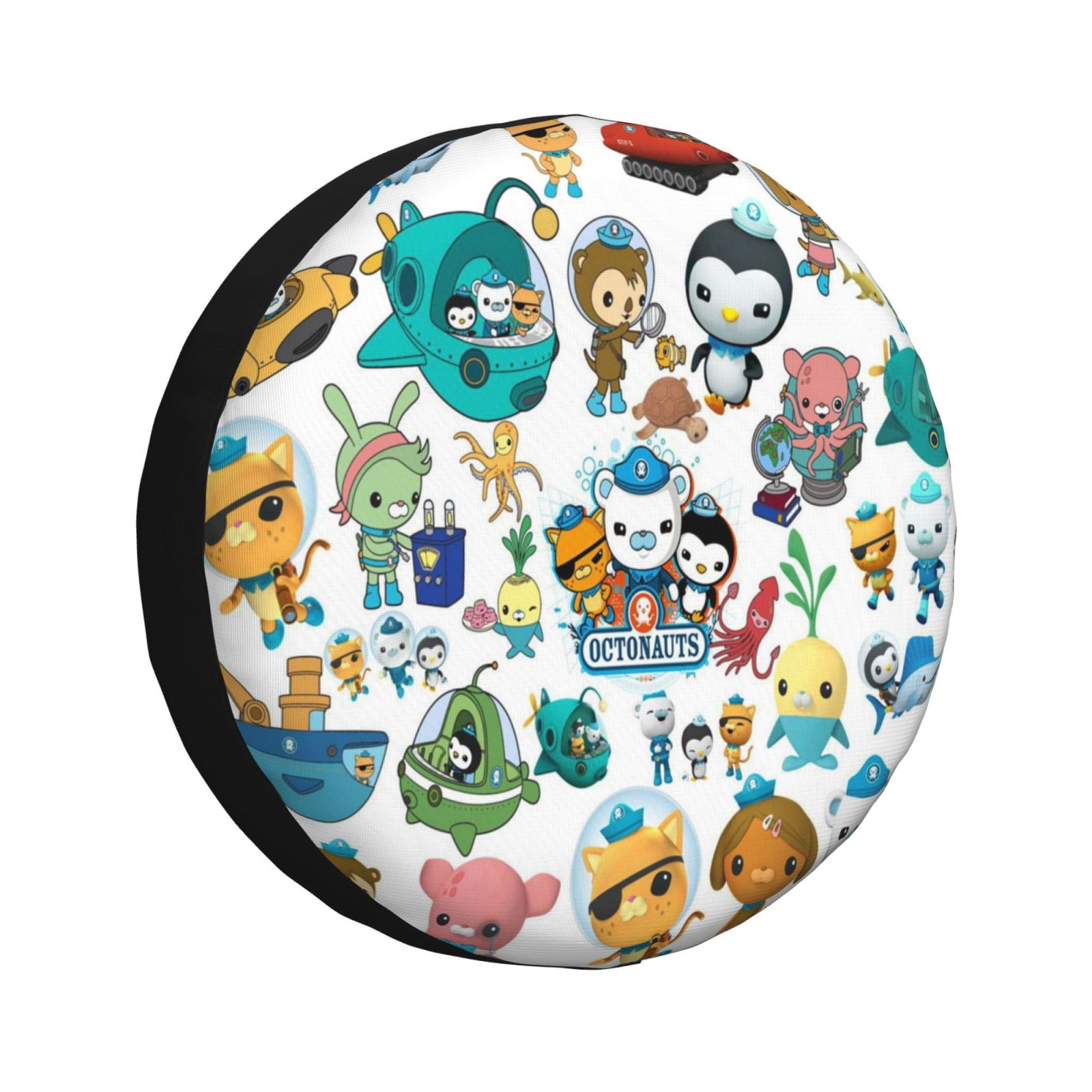 Octo-Naut Tire Cover Cartoon Weatherproof Universal Wheel Protectors ...