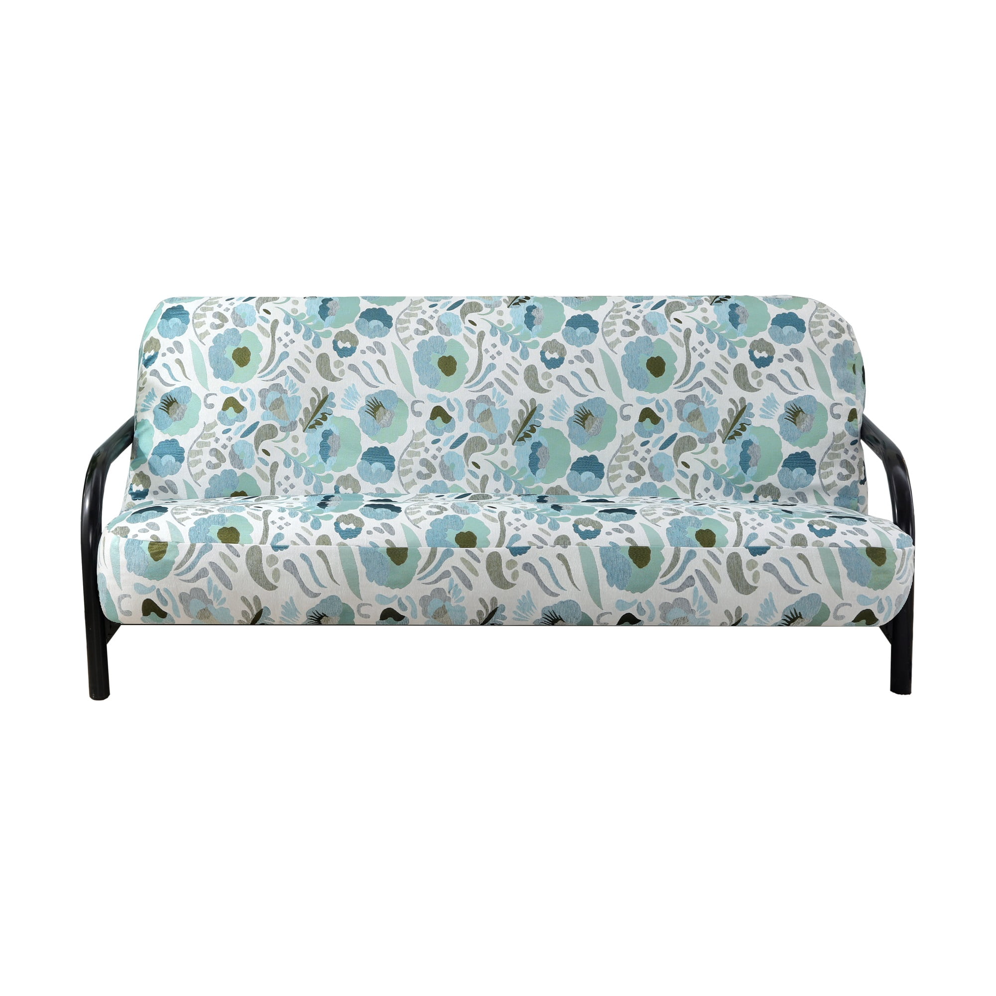 OctoRose Full Size 3 Side Zipper Upholstery Chenille Beige/Green ...