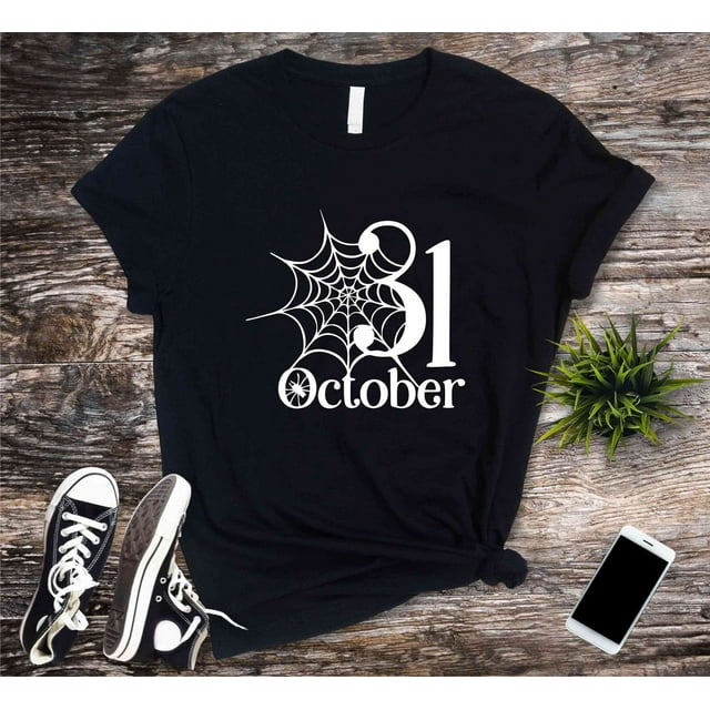 October 31 T-shirt, Halloween Shirts, Happy Halloween Shirt, October ...